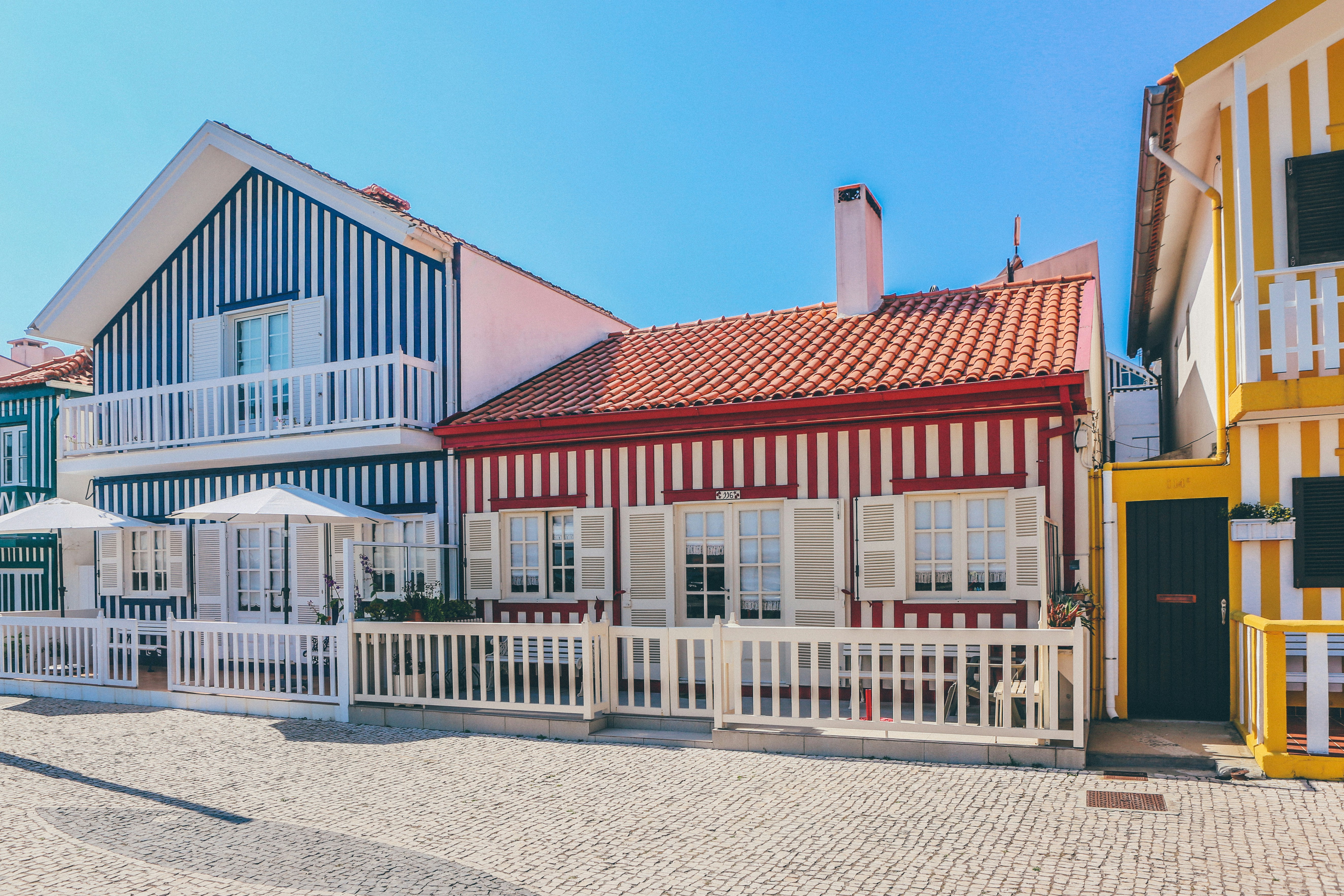 Striped Facades of Costa Nova