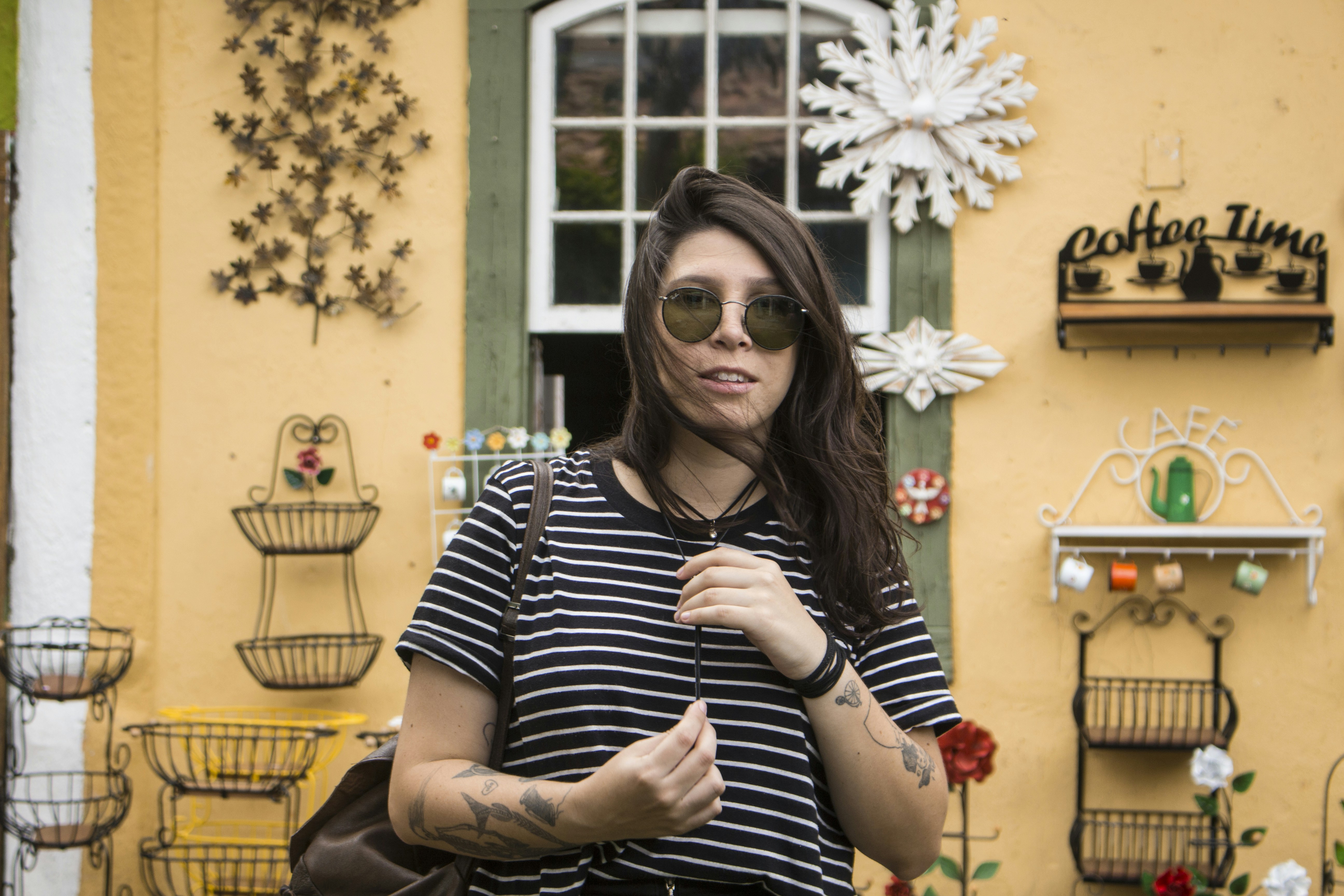 Urban Elegance: Stripes and Shades