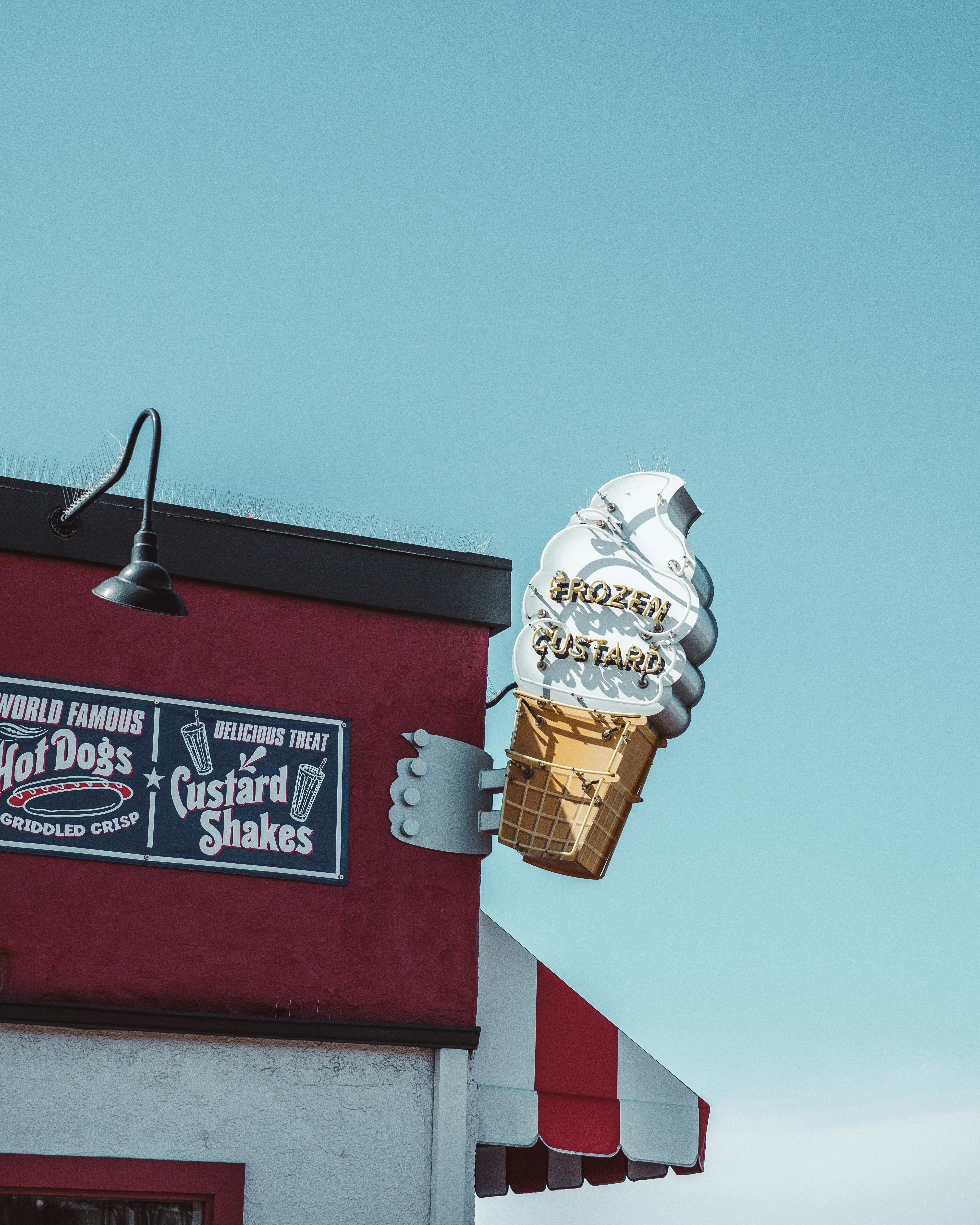 Hot Dogs and Custard Shakes stall photo – Free Santa monica pier Image ...