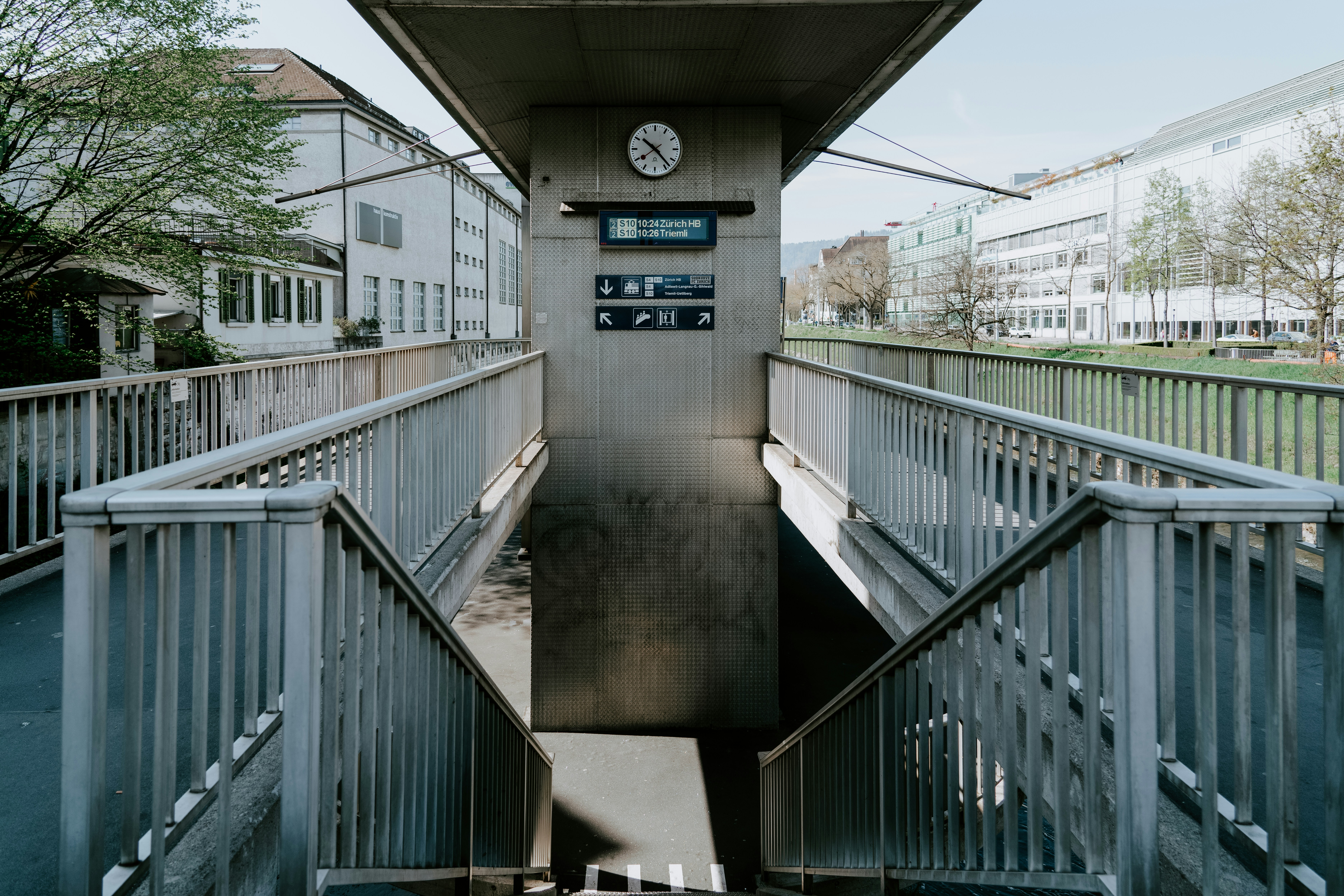 Axis of Transit: The Stainless Stairway to the Subterranean City