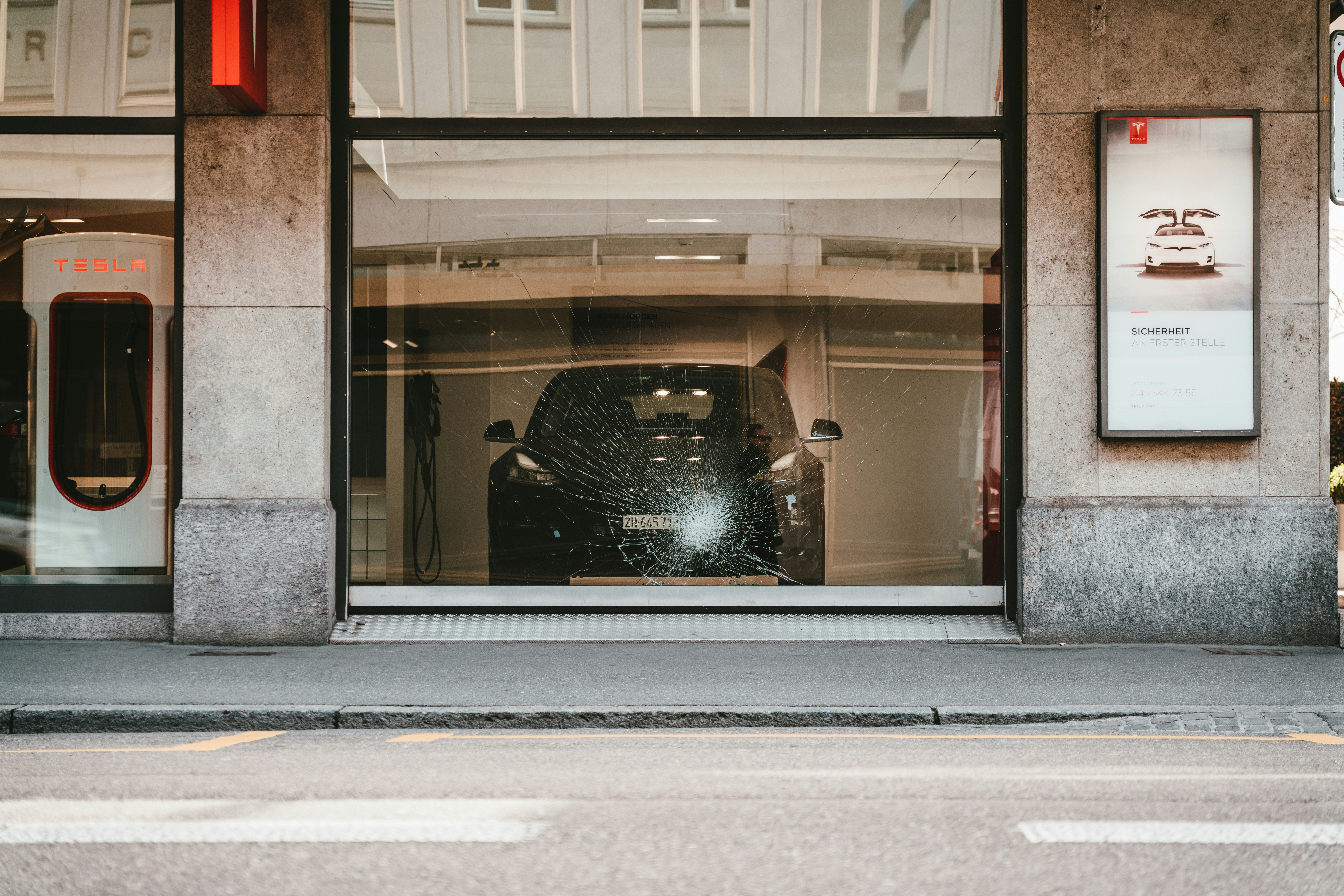 Parked car inside building photo – Free Tesla Image on Unsplash