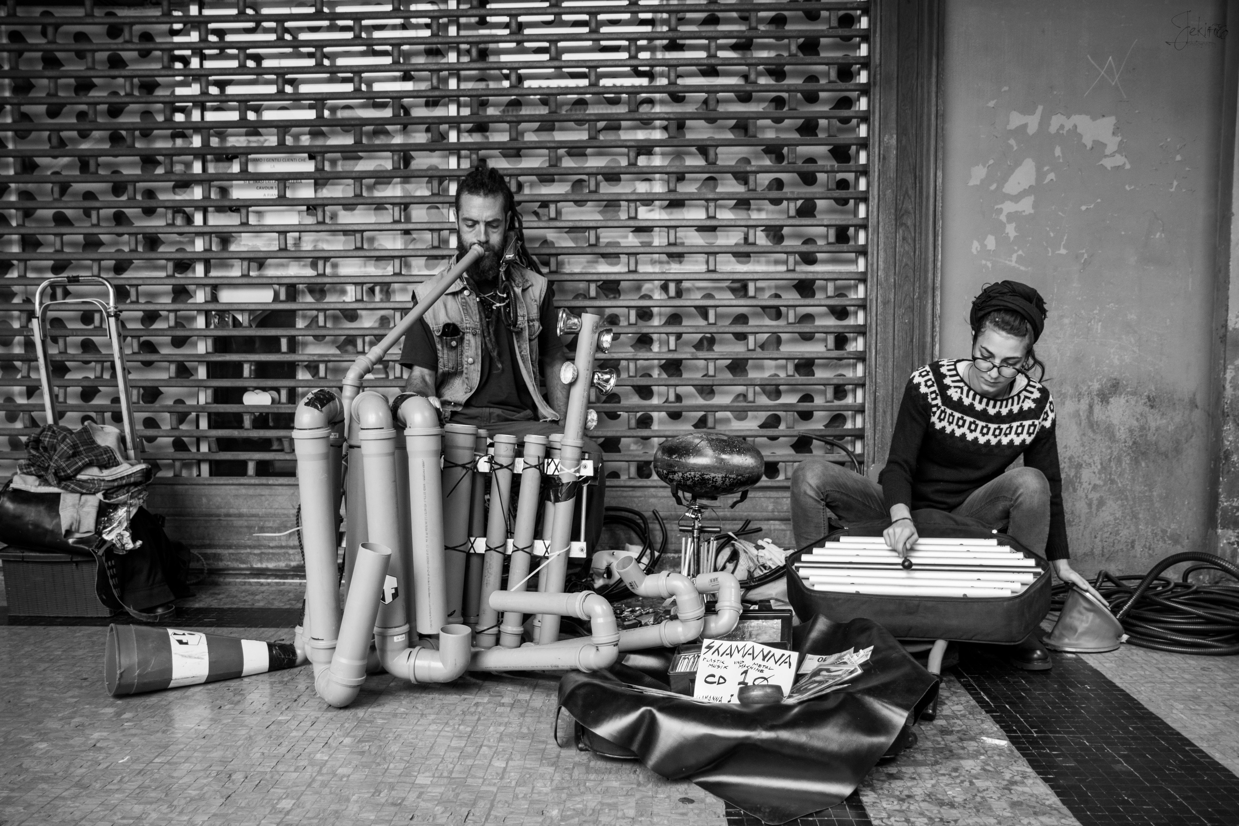 Two people playing instruments photo – Free Grey Image on Unsplash