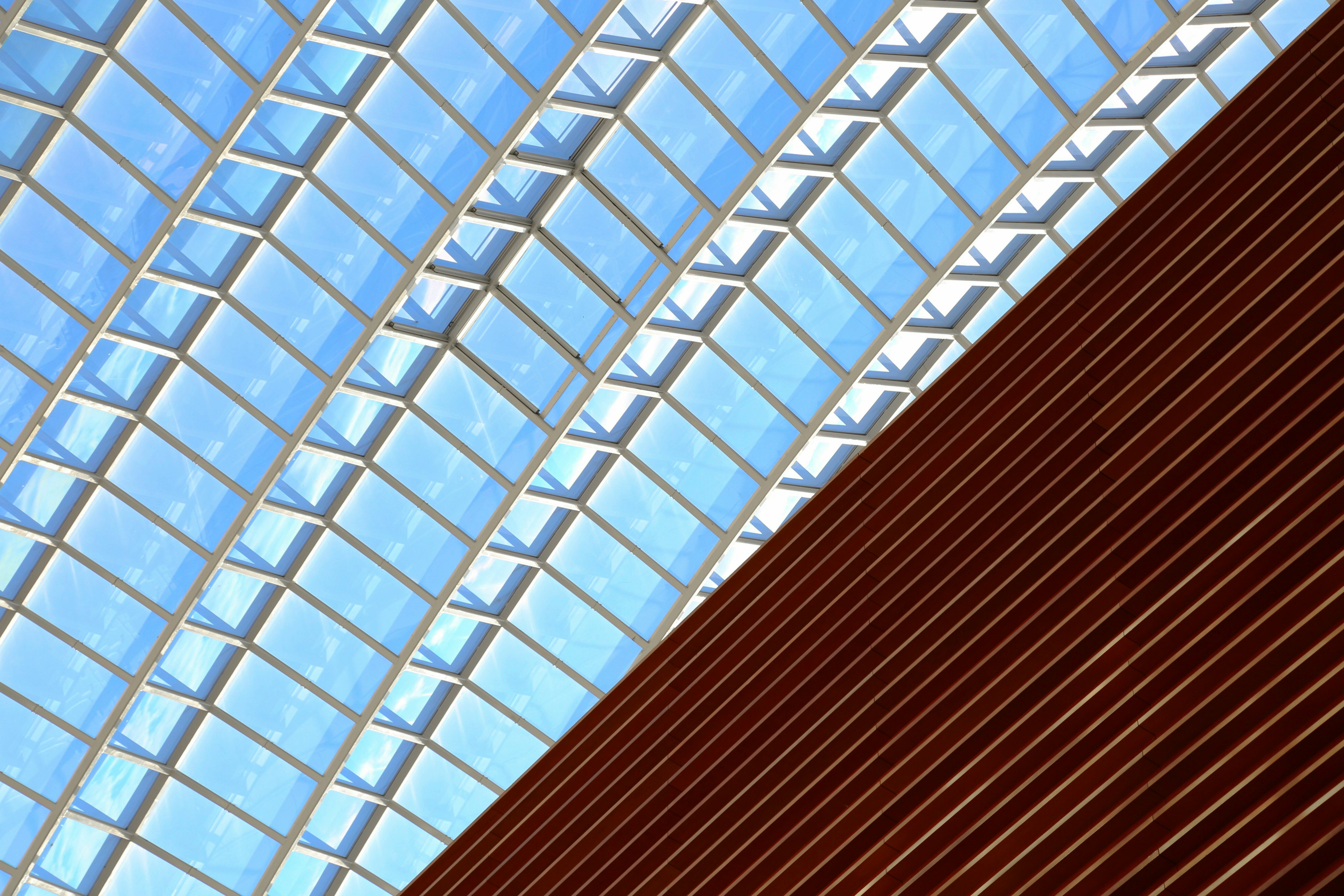 Brown and clear ceiling close-up photography photo – Free Architecture ...