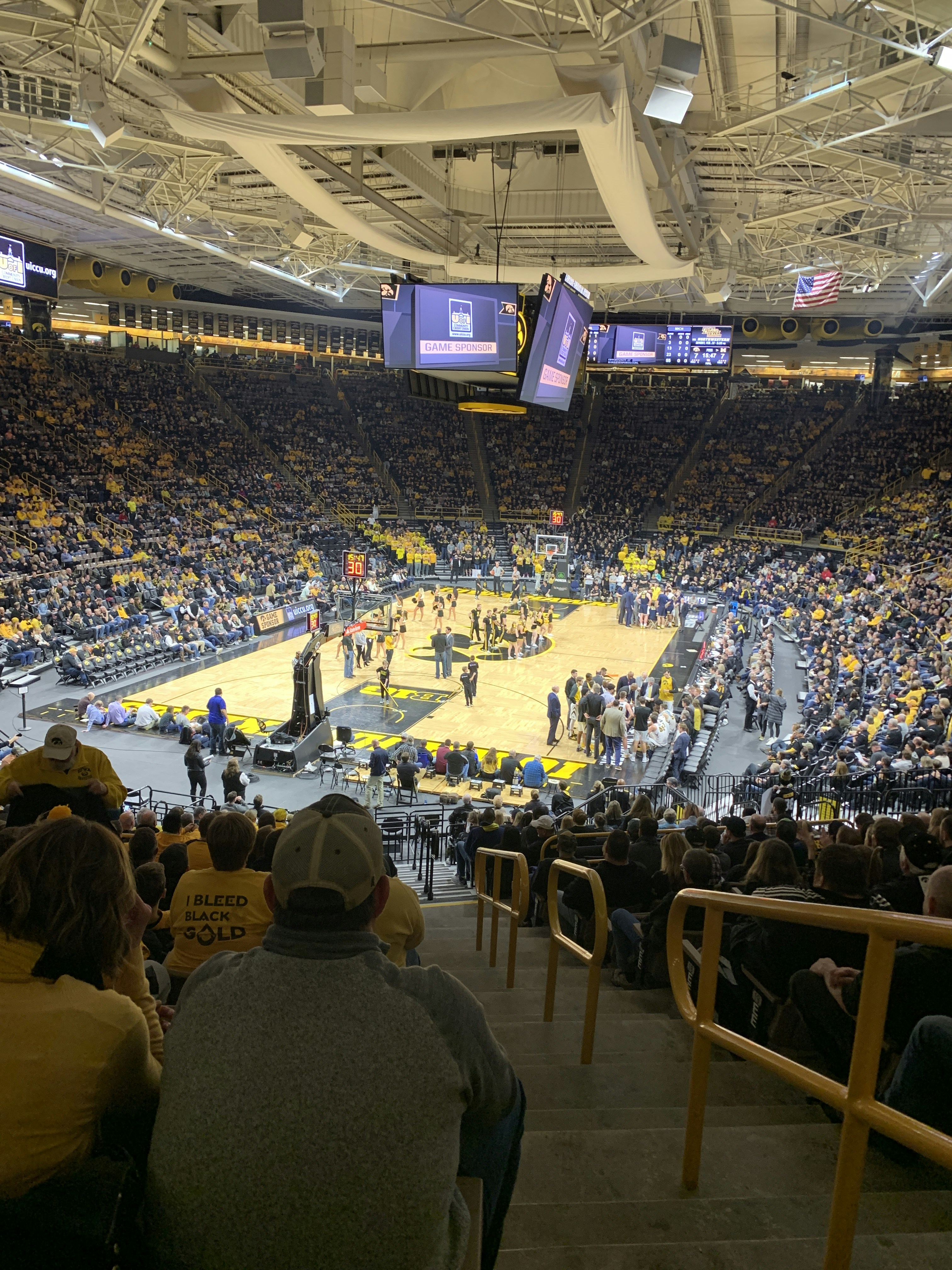 Crowd of people inside a basketball court photo – Free Iowa Image on ...