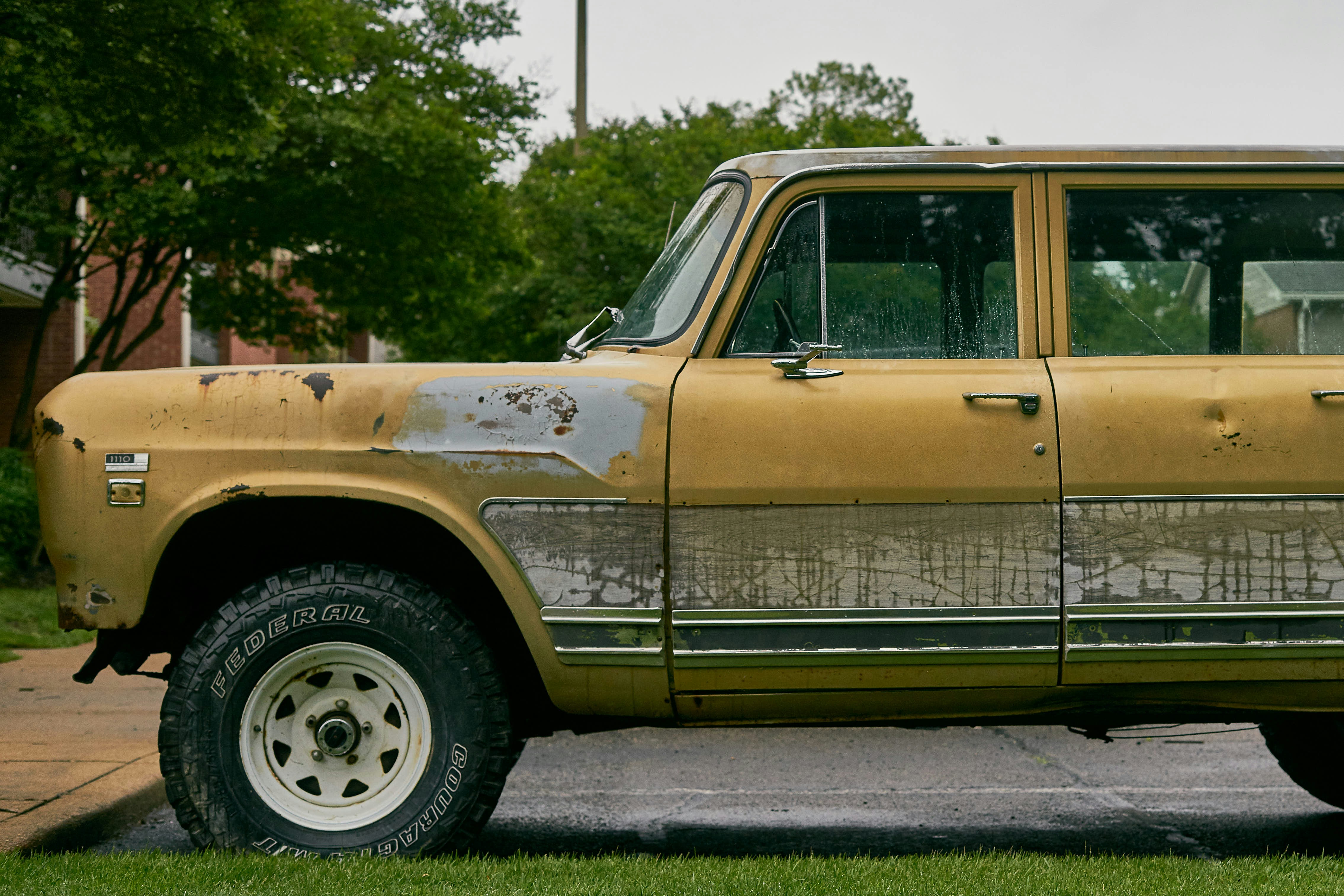 Rust and Reverie: A Vintage Truck in Quiet Daylight