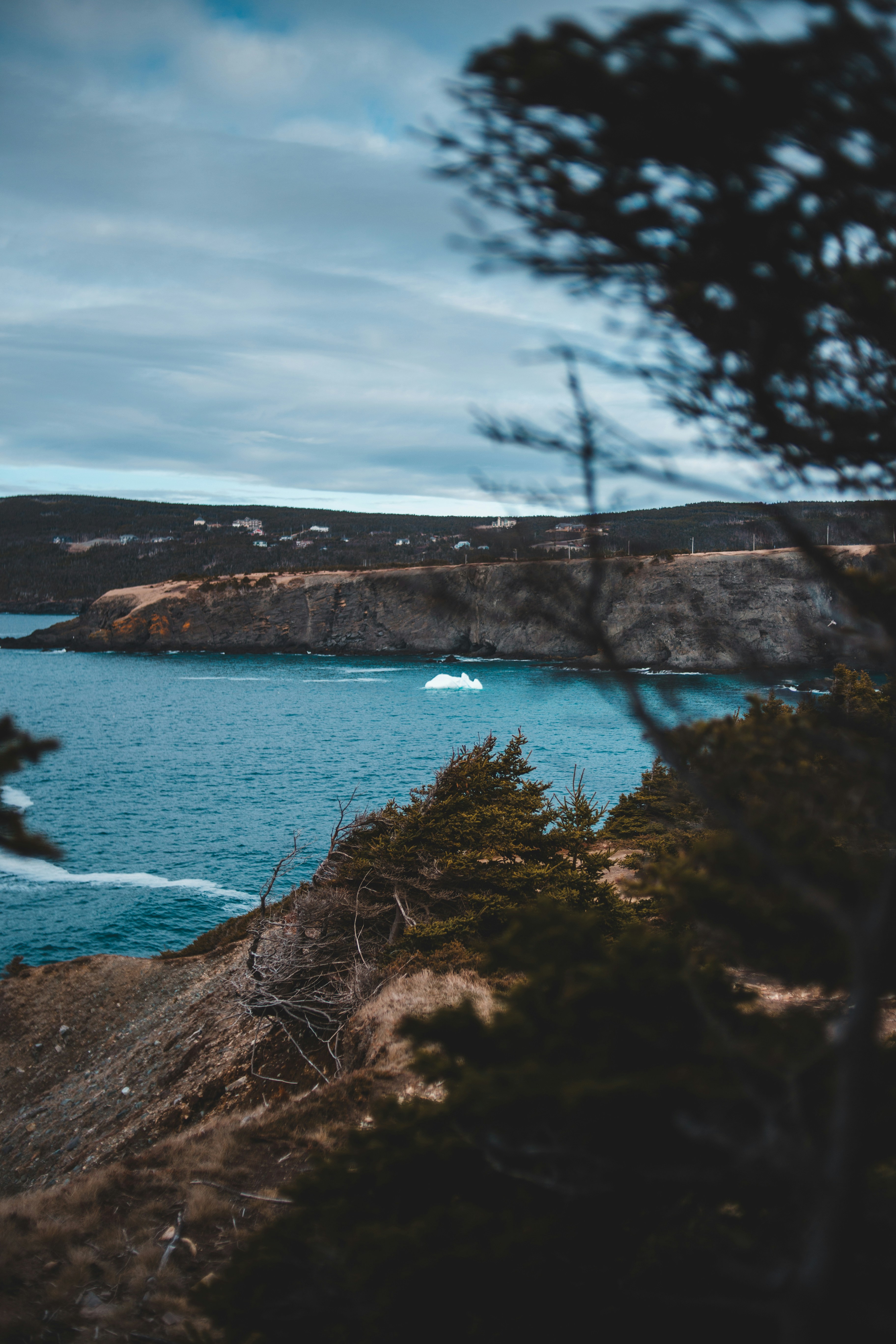 Cliff facing body of water photo – Free Blue Image on Unsplash