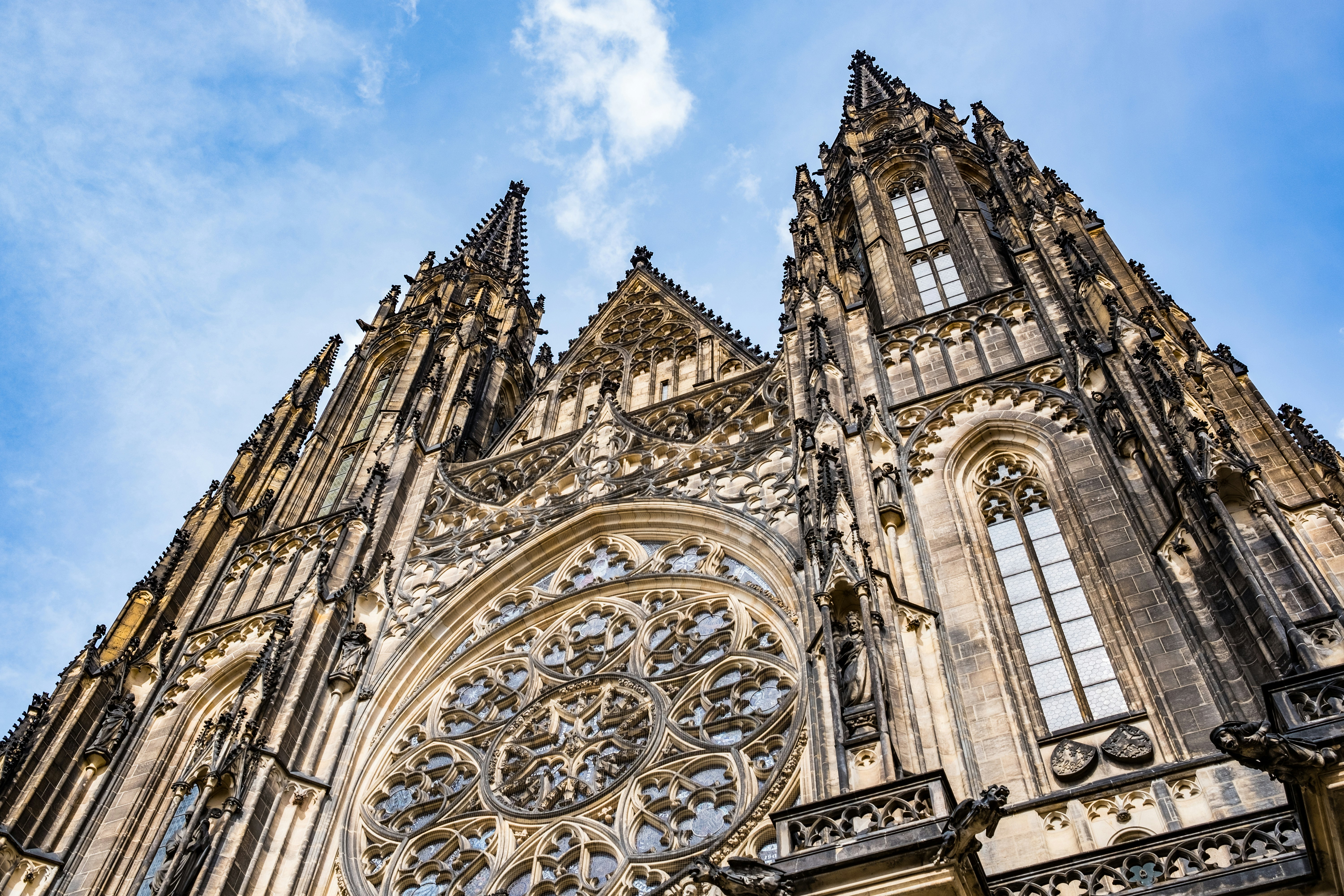 Low-angle photography of grey concrete church photo – Free Church Image ...