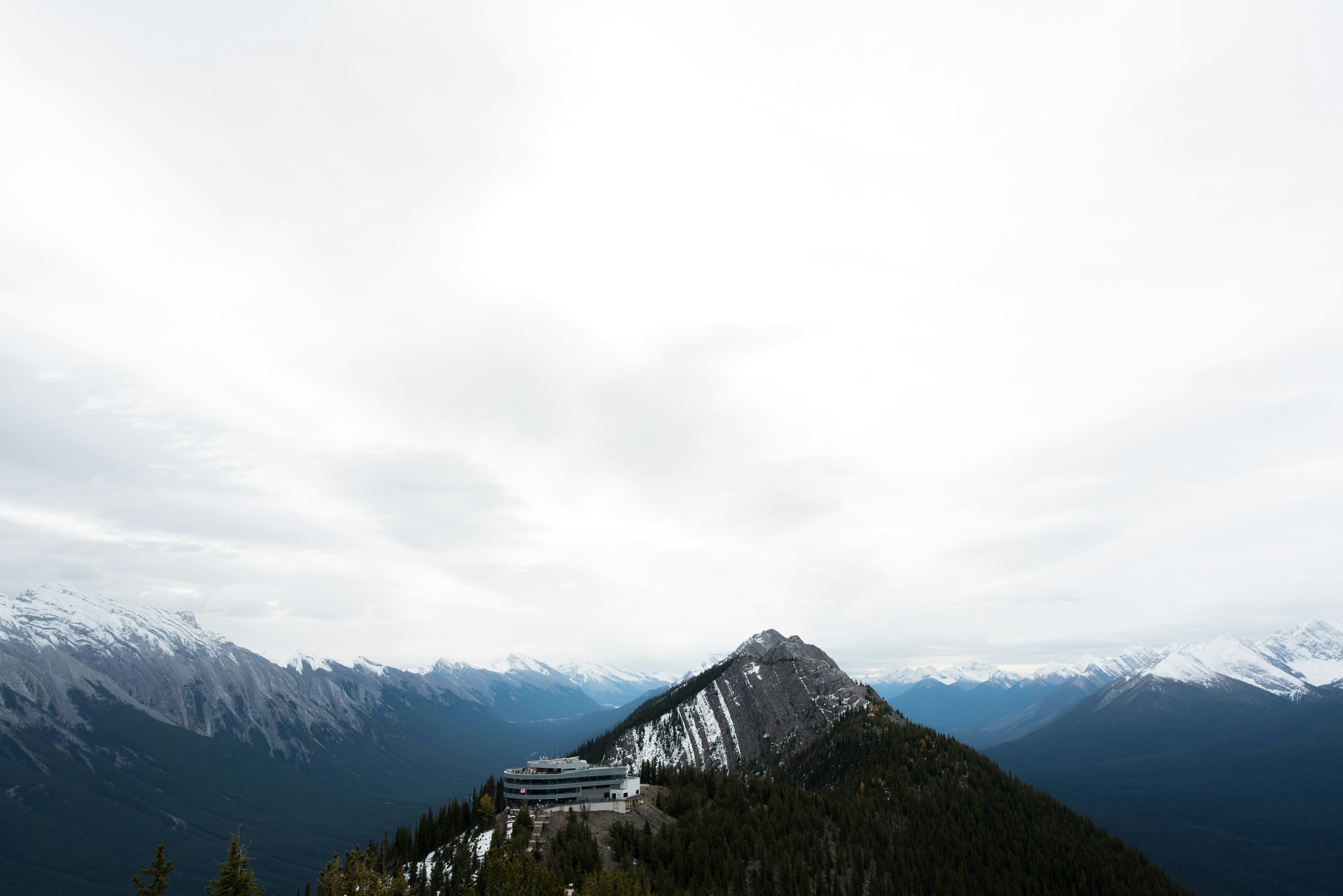 In Banff, visitors can ride the gondola to the upper terminal and then walk along a boardwalk to the summit of Sulphur Mountain. daniel baylis