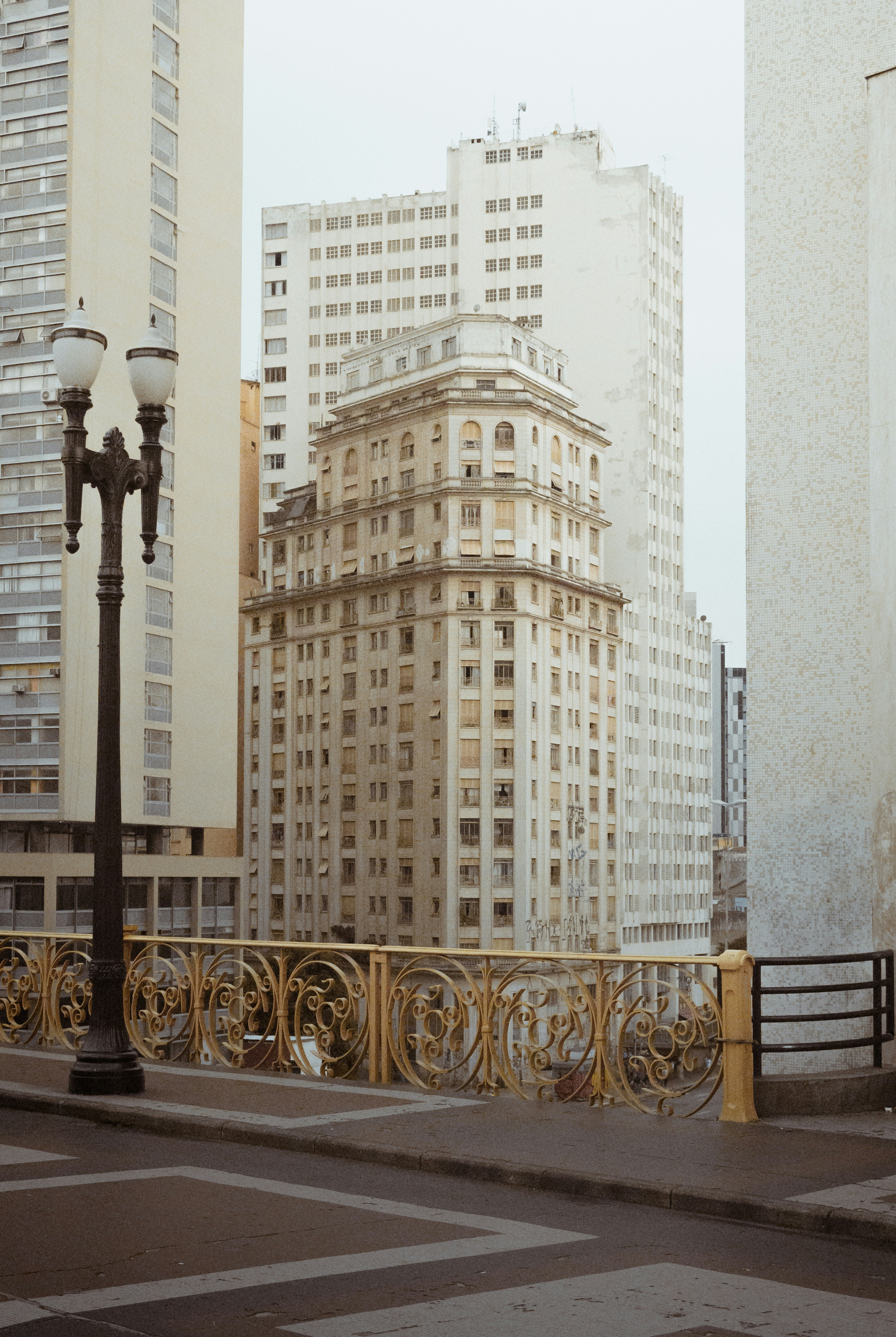 Beaux-Arts Sentinel Between Modern Giants