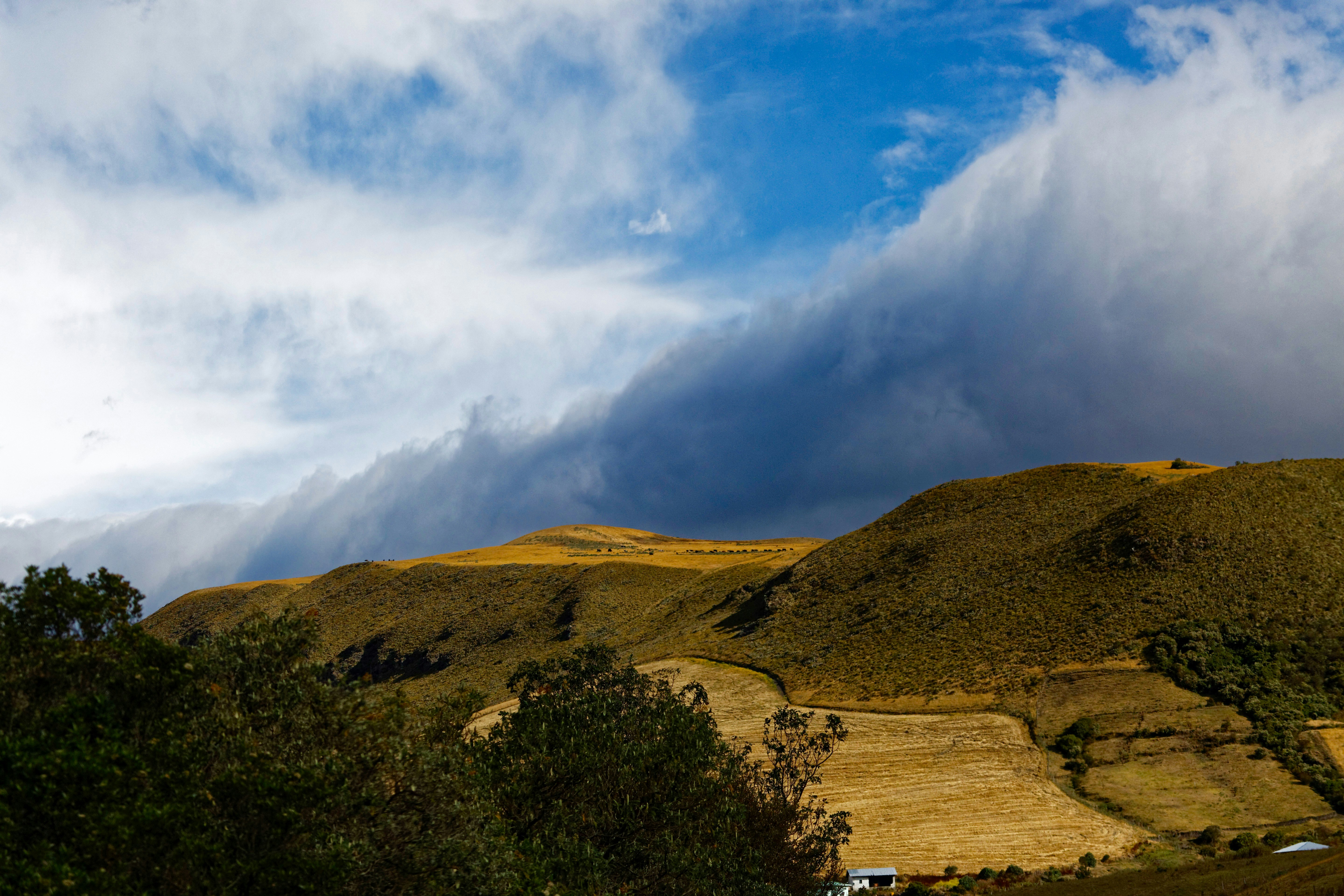 Landscape photography of mountain photo – Free Blue Image on Unsplash