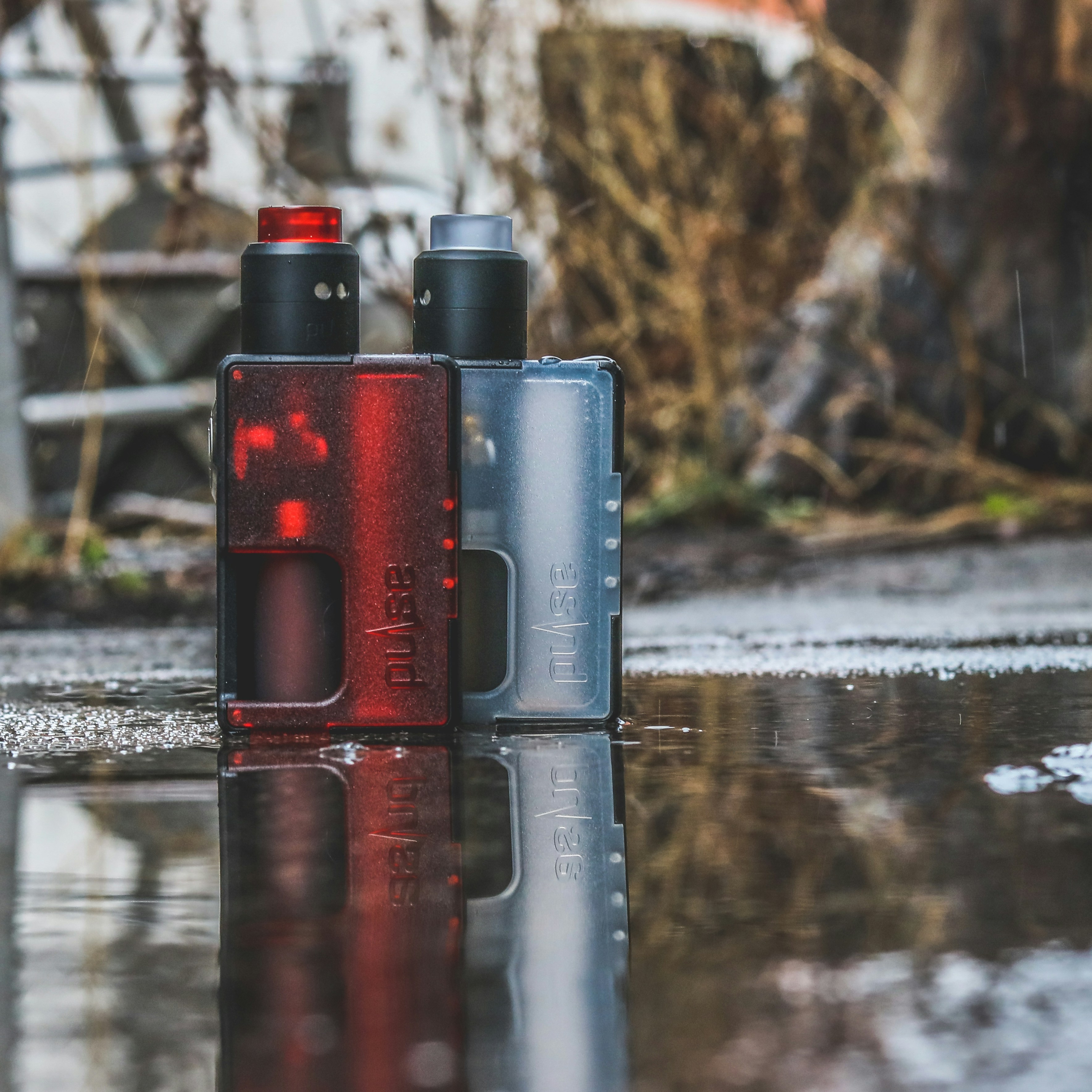 Two red and gray variable box mods photo – Free Brown Image on Unsplash