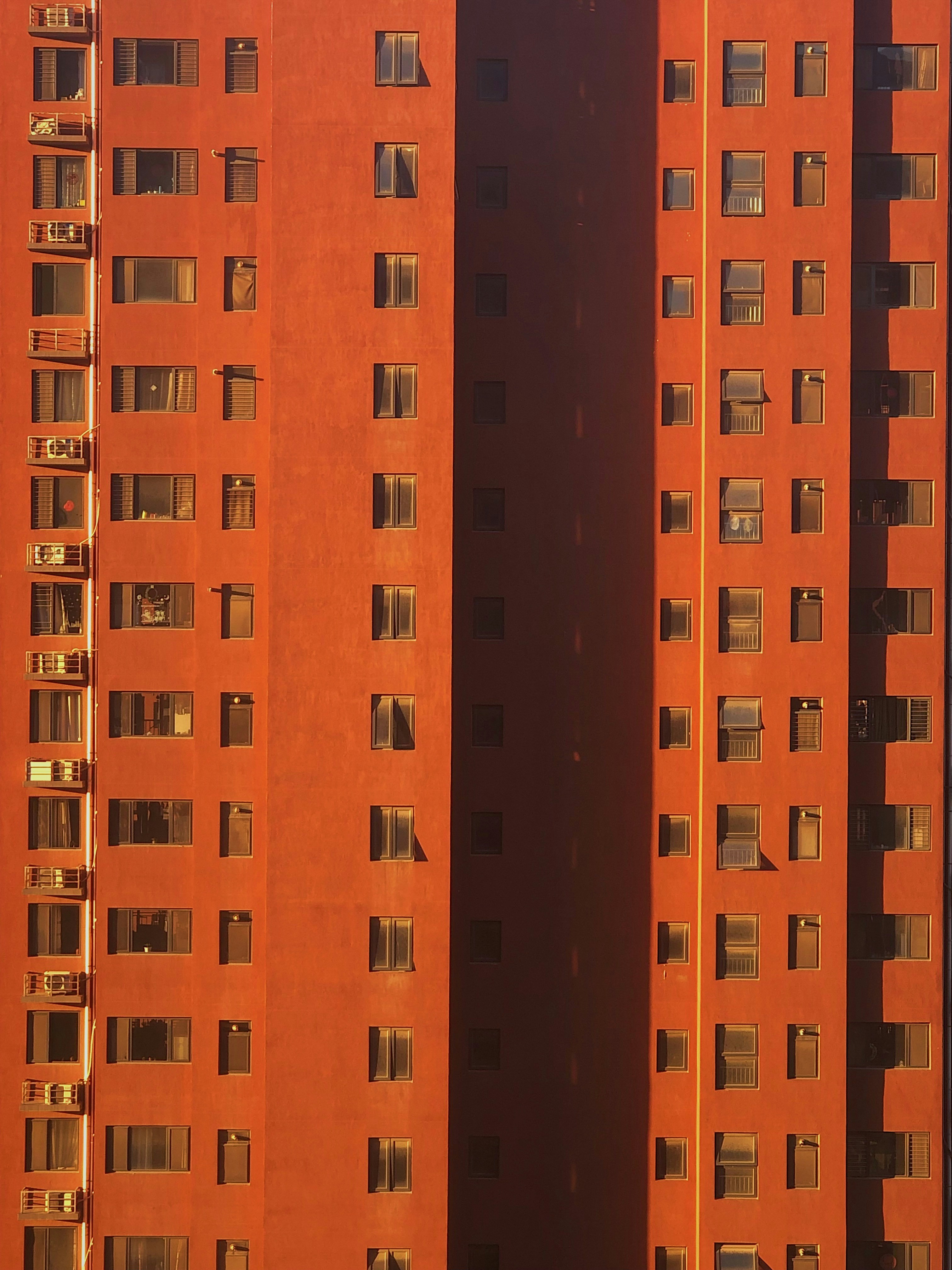 brown concrete building