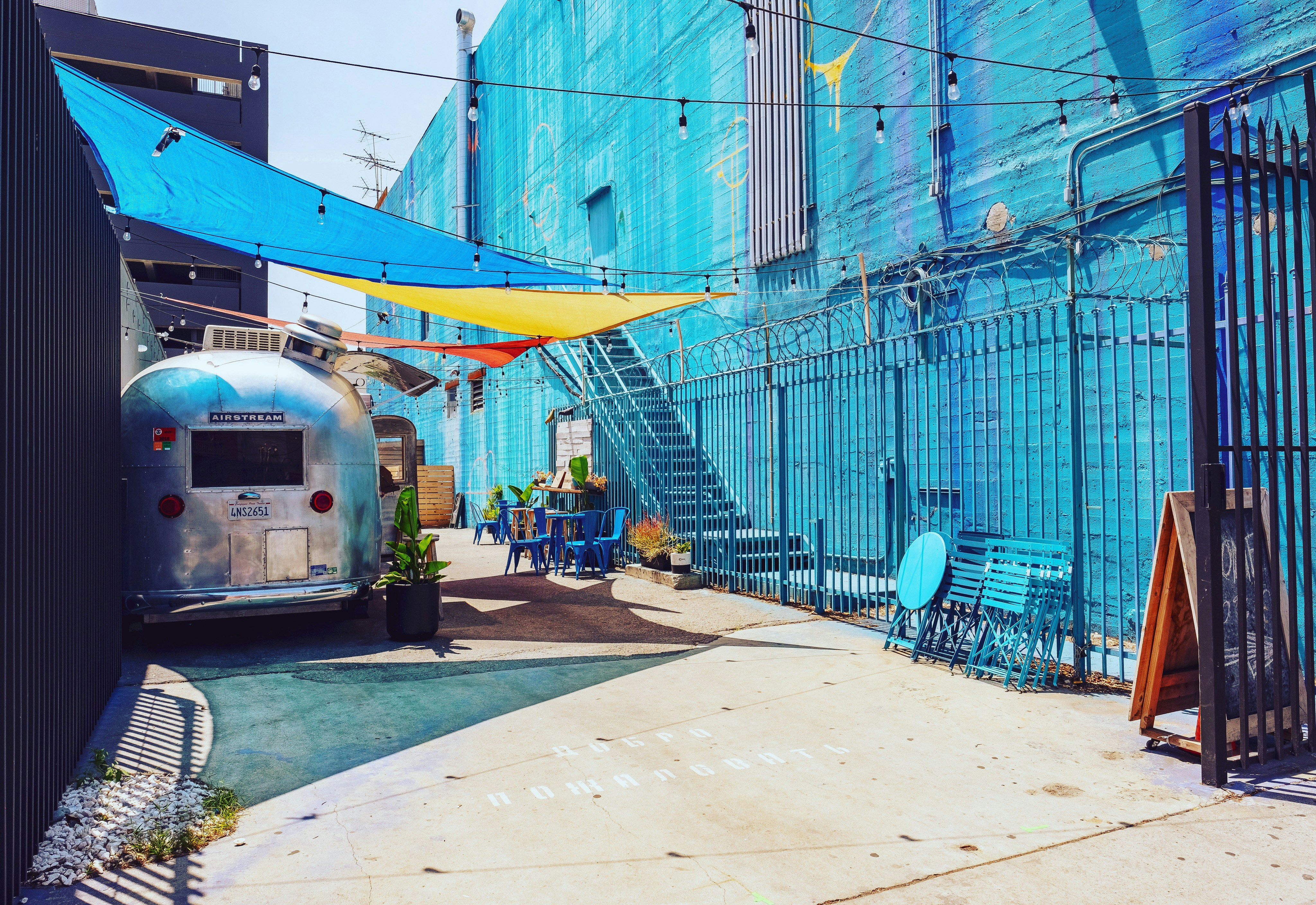 Blue concrete buildings photo – Free Ca 92629 Image on Unsplash