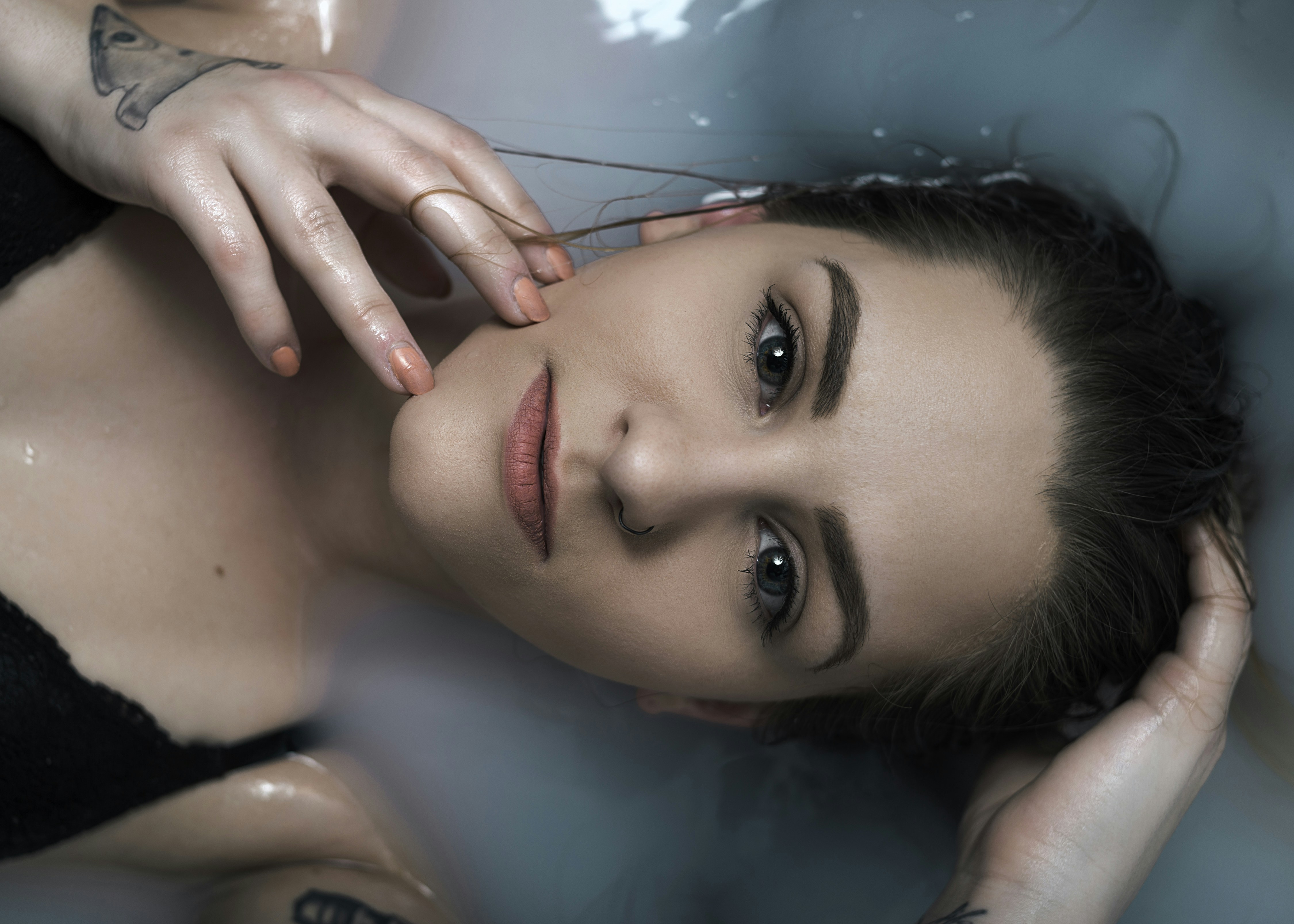 Soft Focus on Quiet Intensity: A Lagoon Portrait