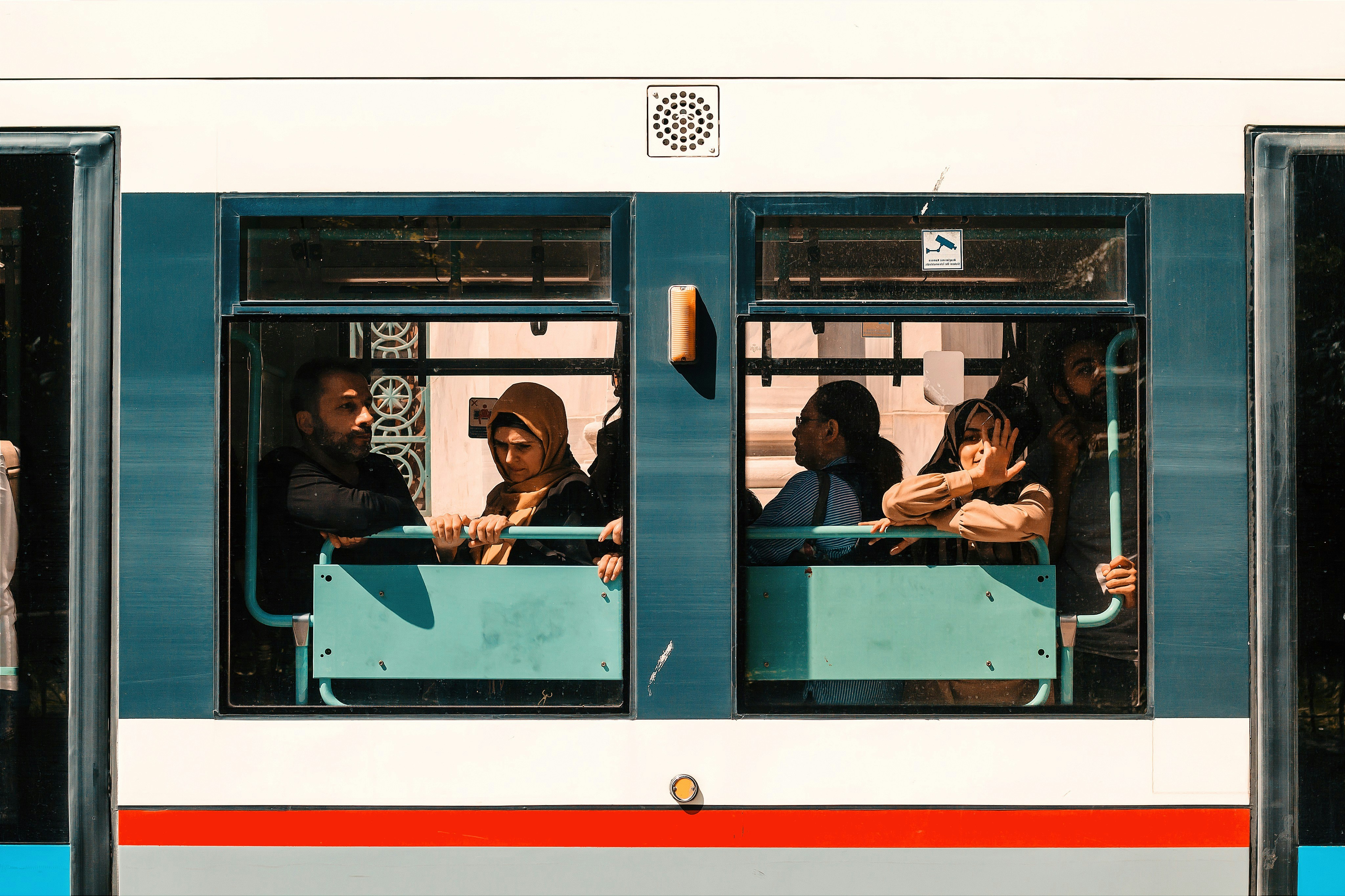 People riding on train photo – Free Human Image on Unsplash