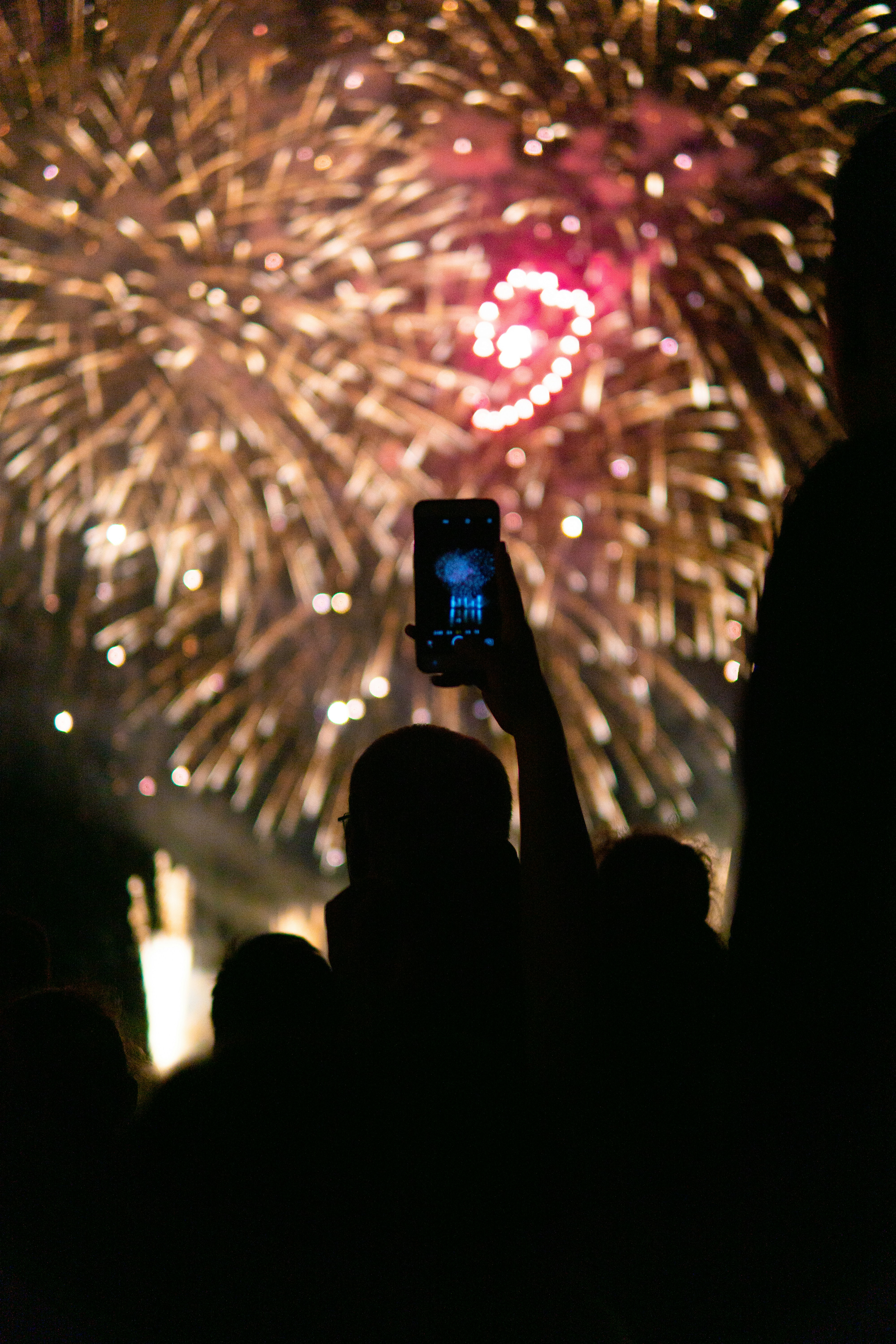 People watching fireworks display photo – Free Human Image on Unsplash