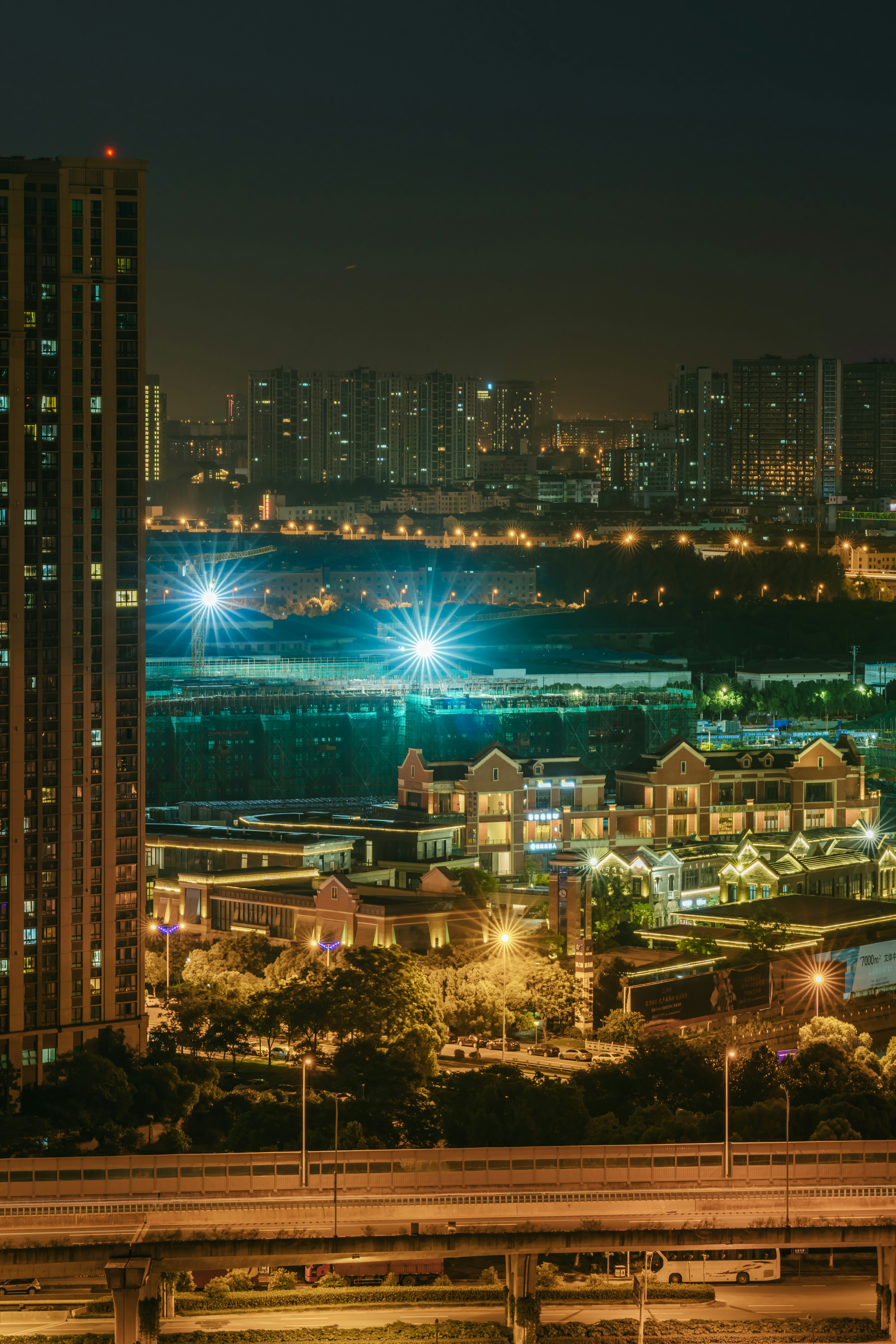 aerial photography of road
