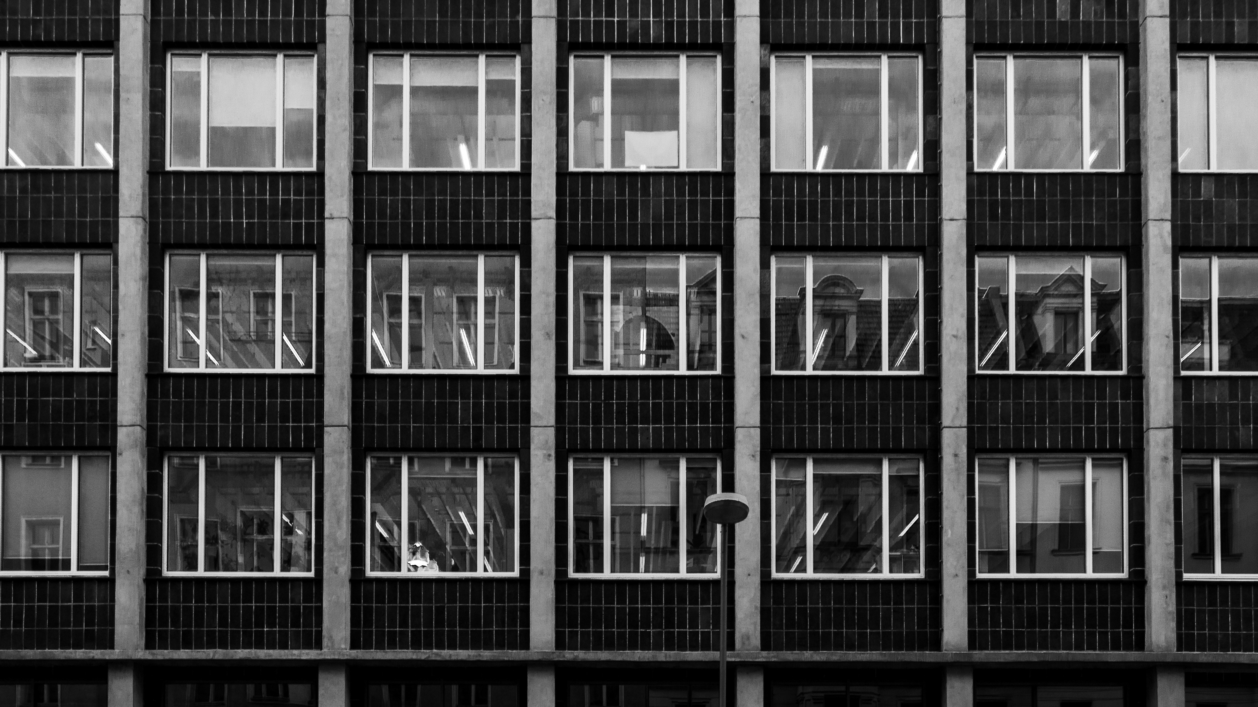 Close-up photography of black building during daytime photo – Free Grey ...