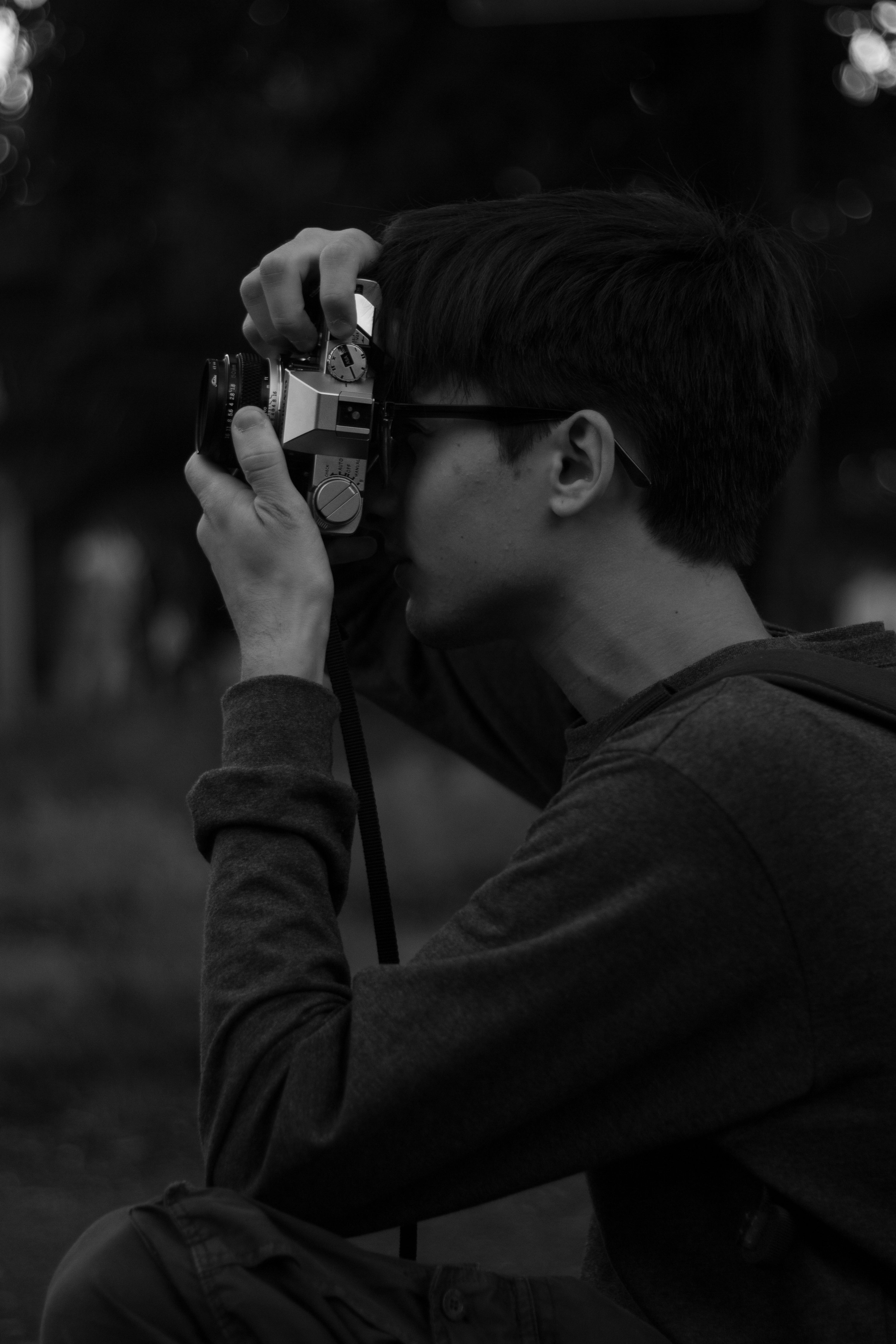 Grayscale photography of man taking picture photo – Free Analogue photo ... Grayscale photography of man taking picture photo – Free Analogue photo ...