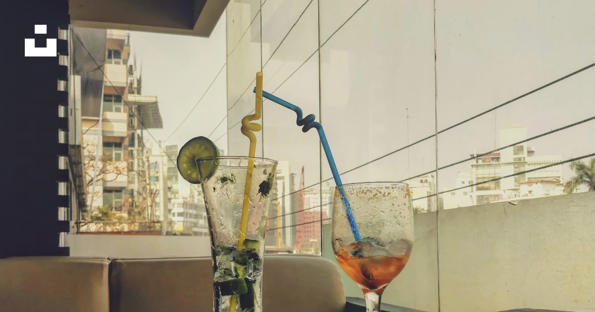 Two Clear Drinking Glasses Photo Free Glass Image On Unsplash