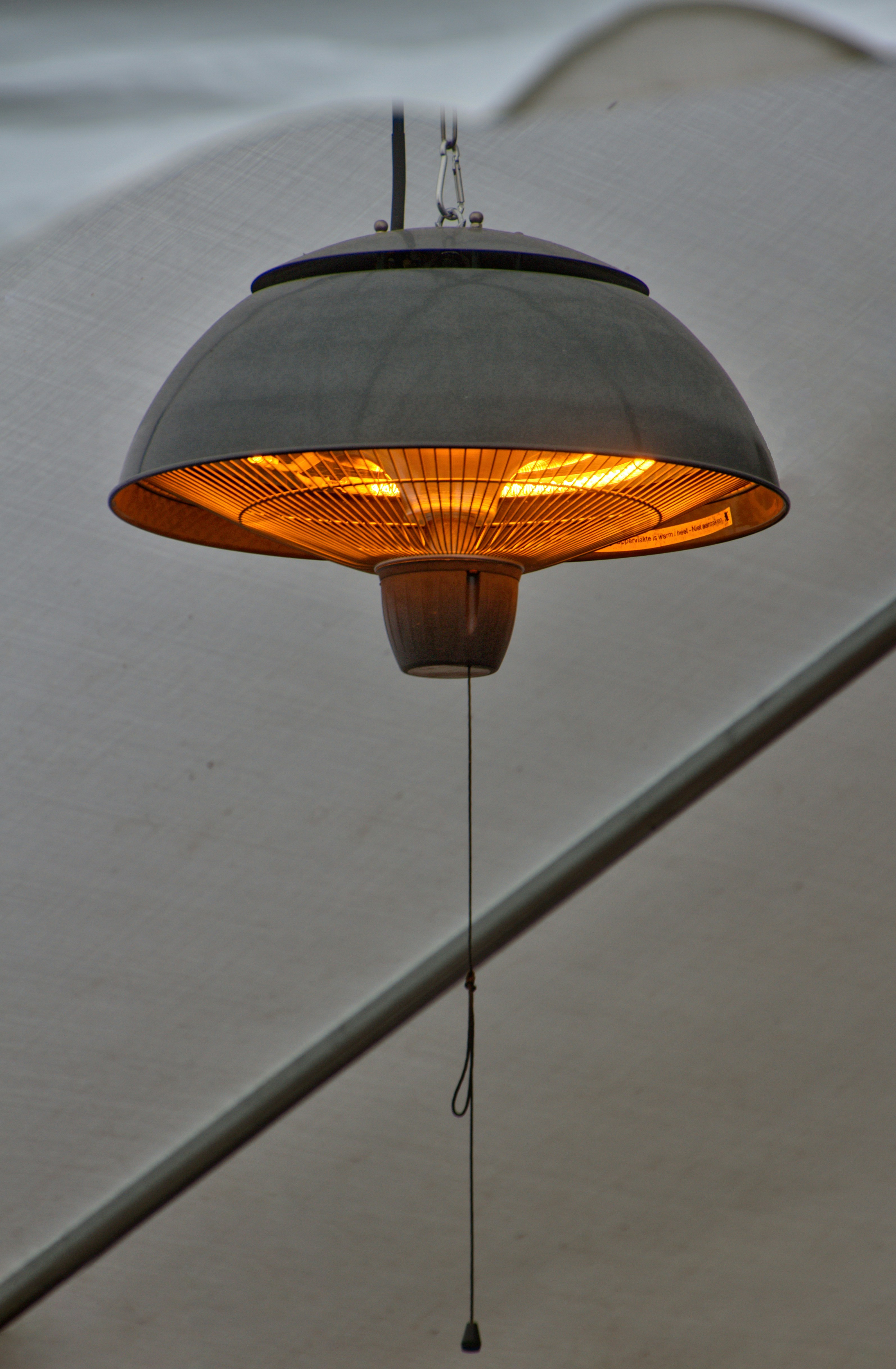 gray pendant lamp