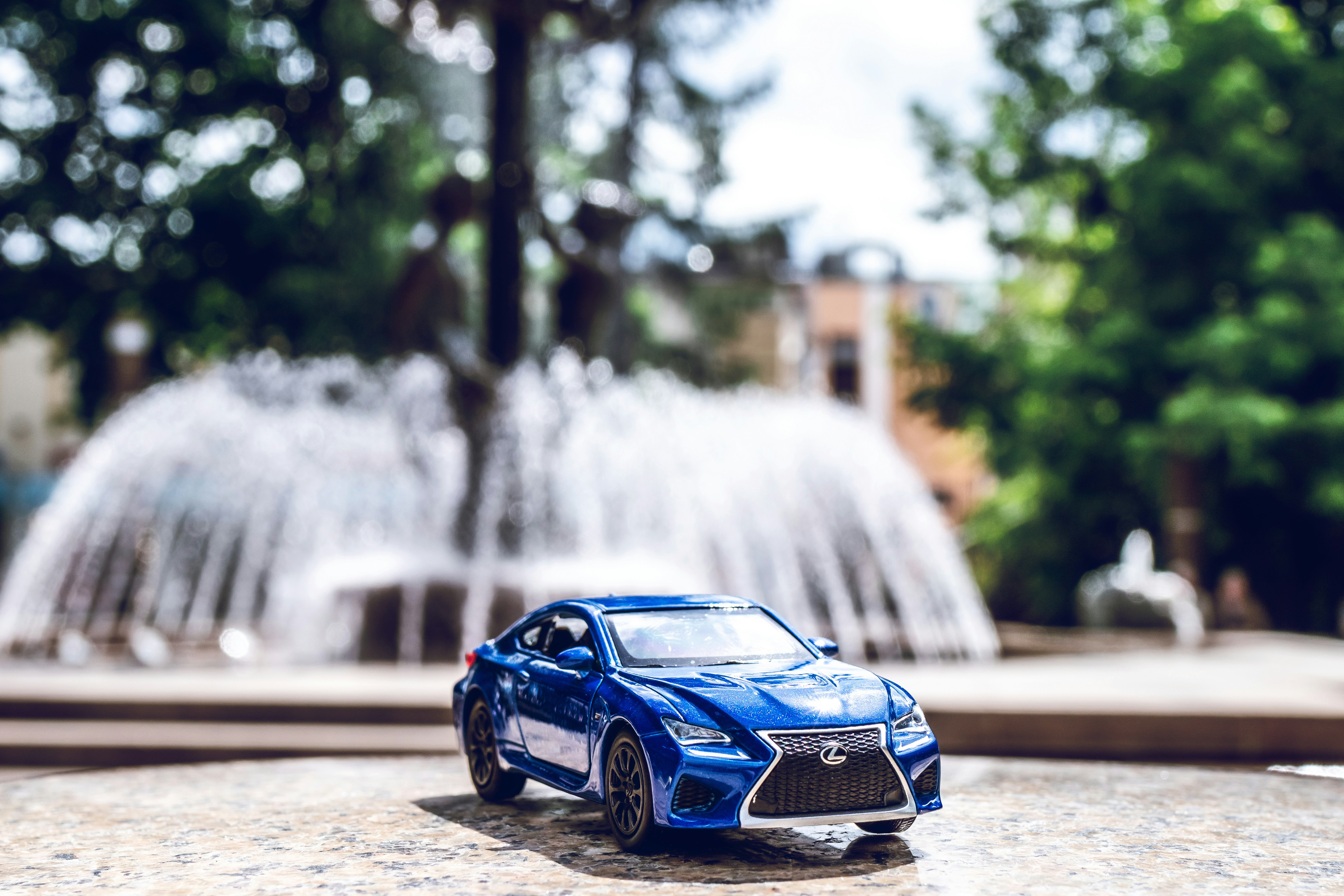 Parked blue car toy photo – Free Car Image on Unsplash