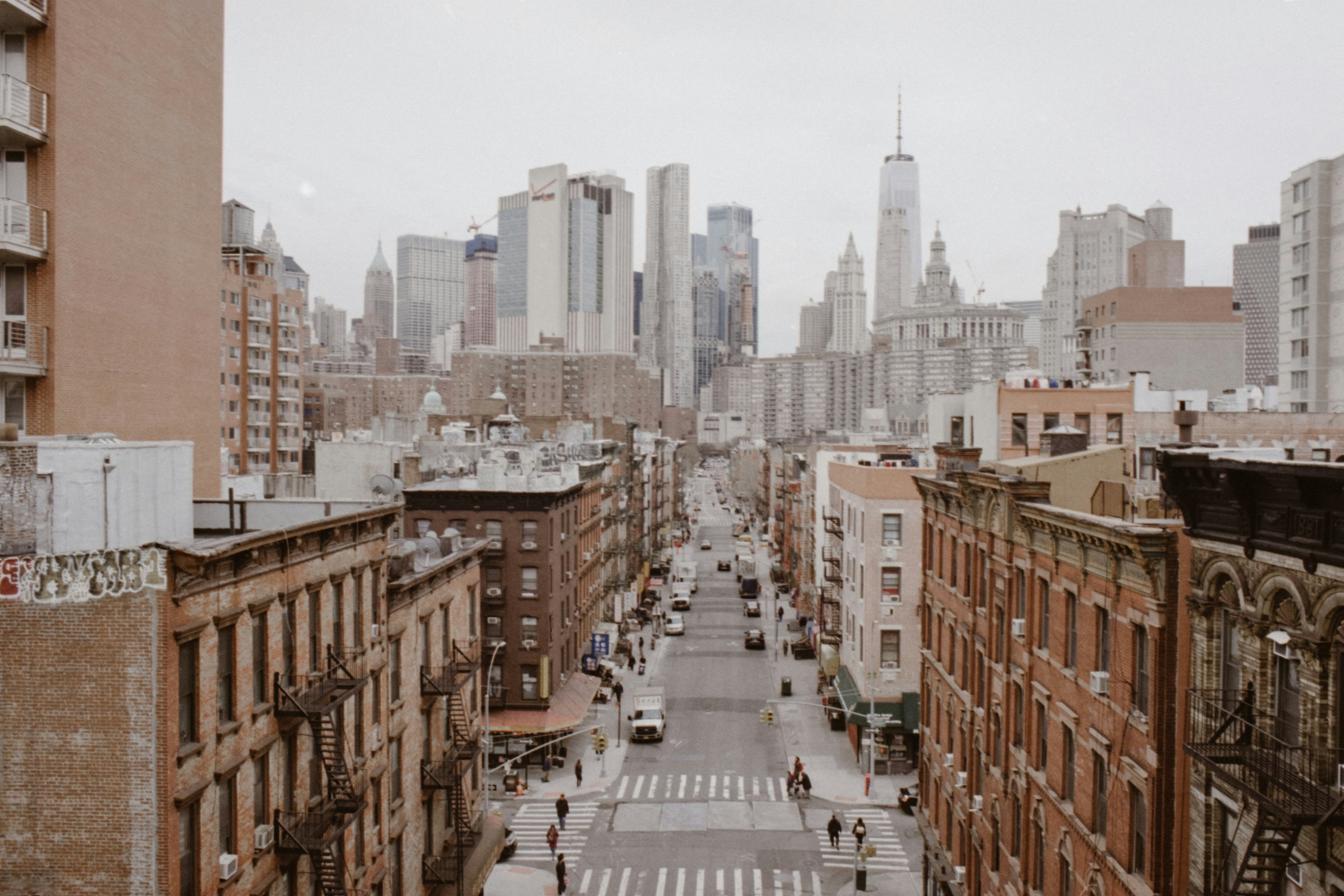 People walking near building photo – Free Film photography Image on ...