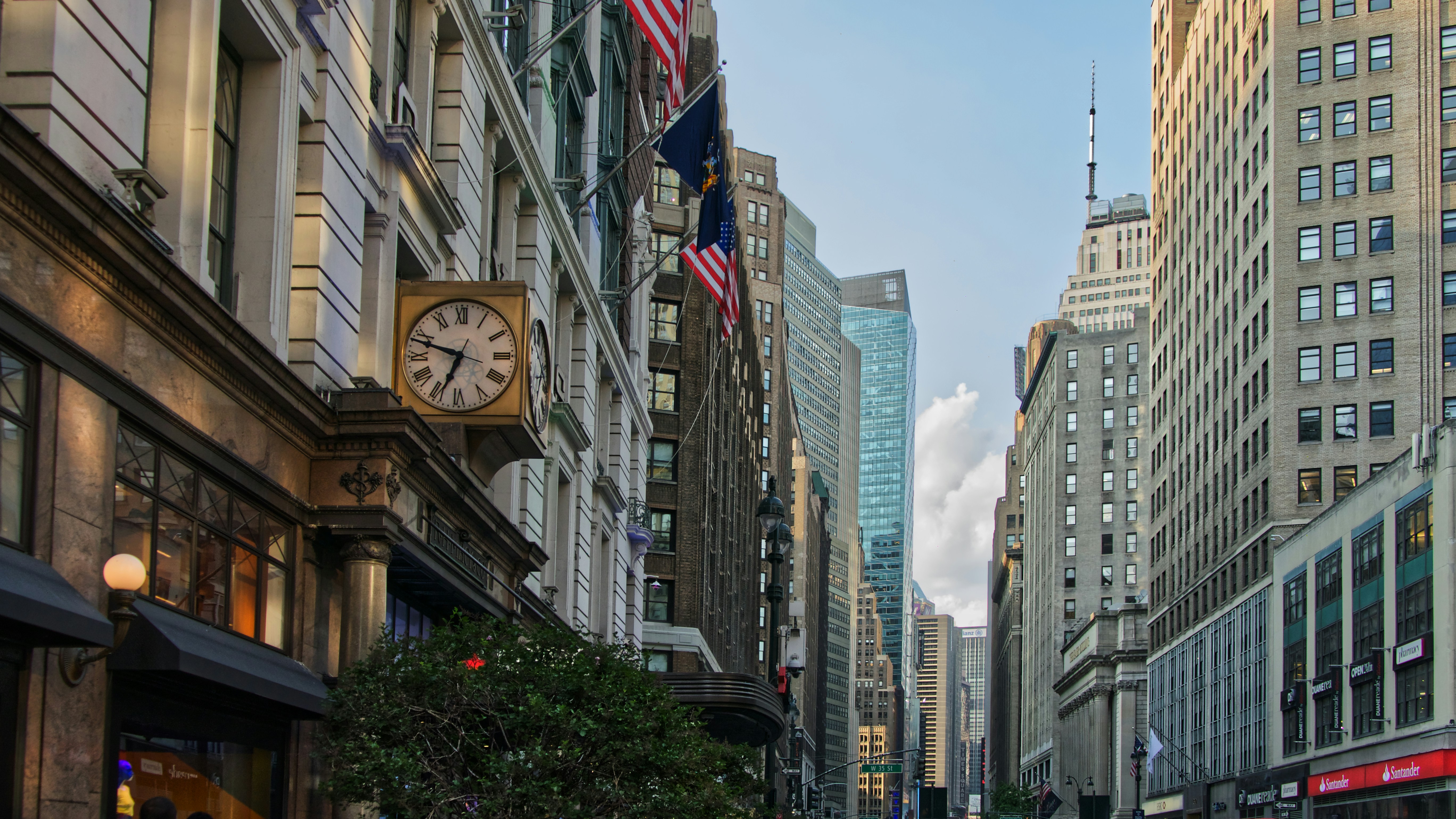 Downtown Building Street View
