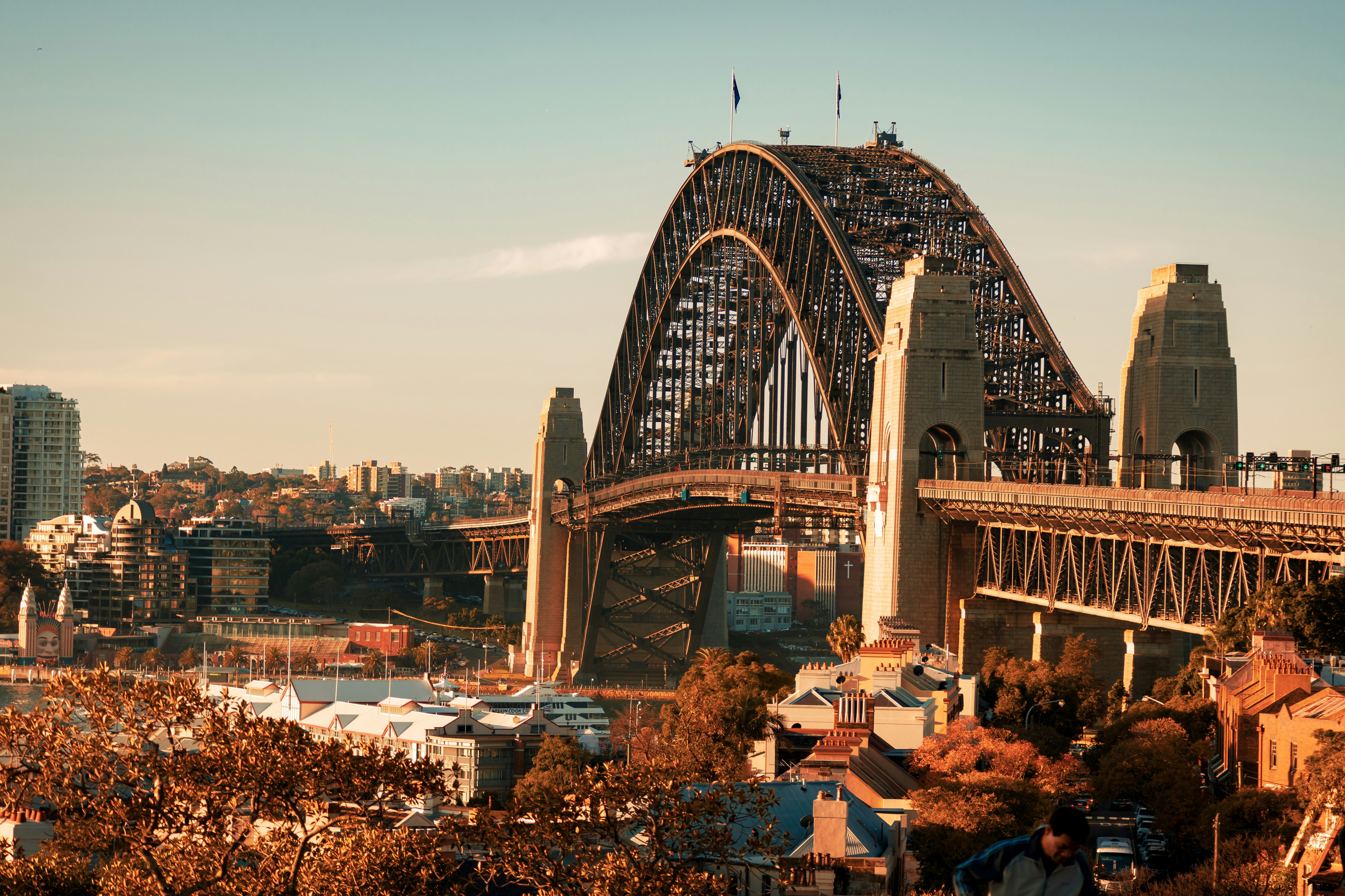Black and gray bridge during golden hour photo – Free Building Image on ...