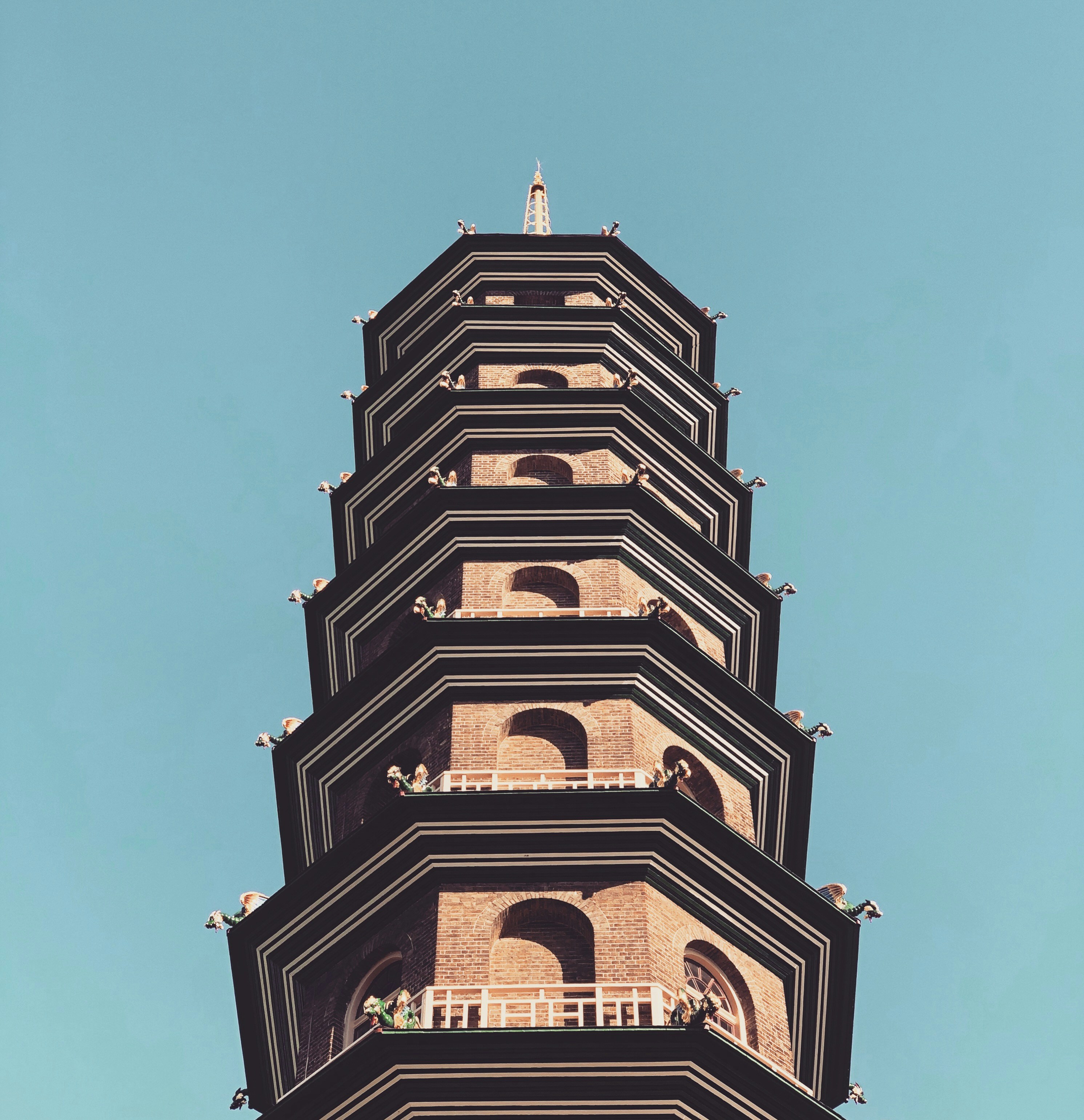 Pagoda in Kew Gardens, London
