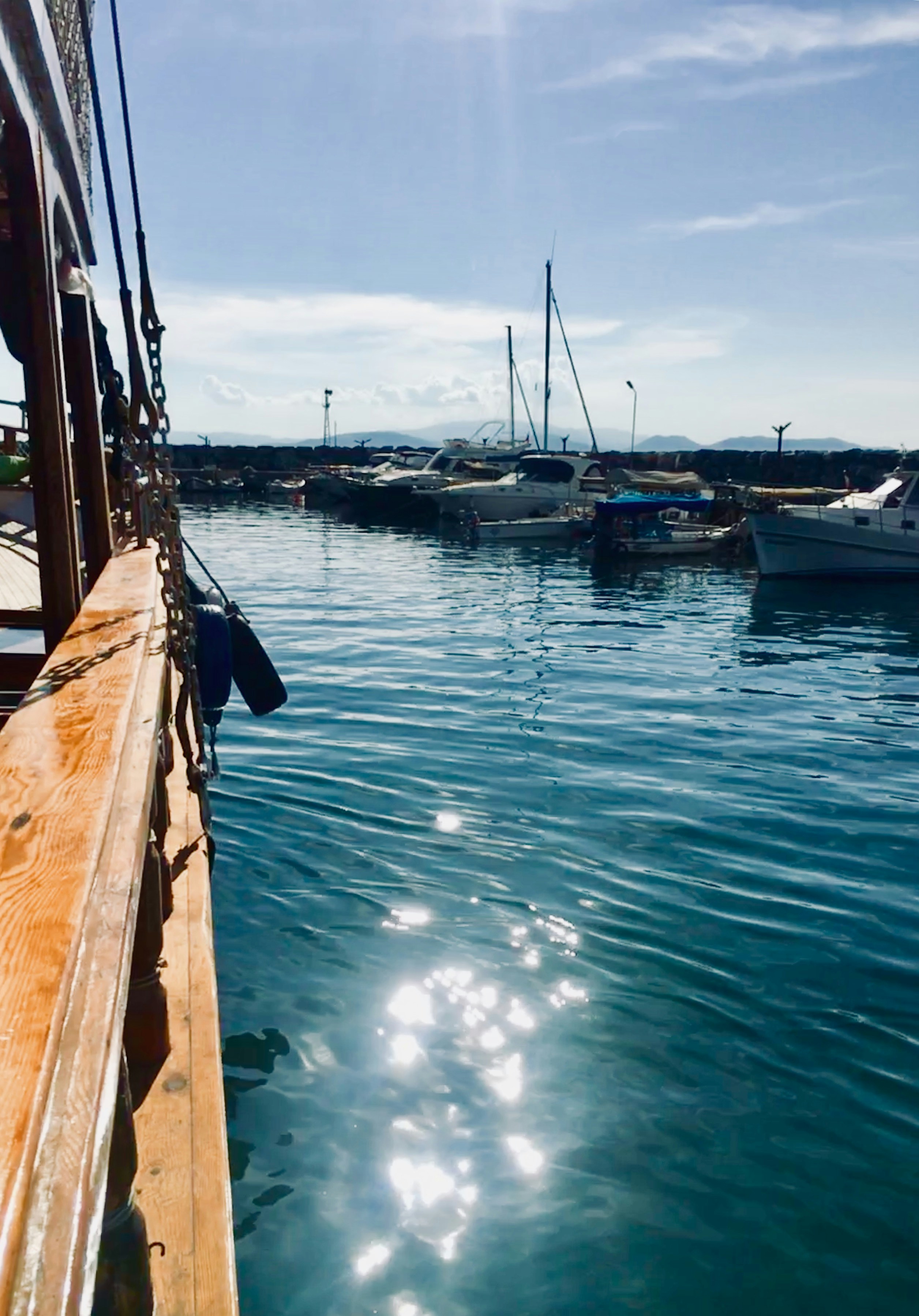 boats on harbour during daytime