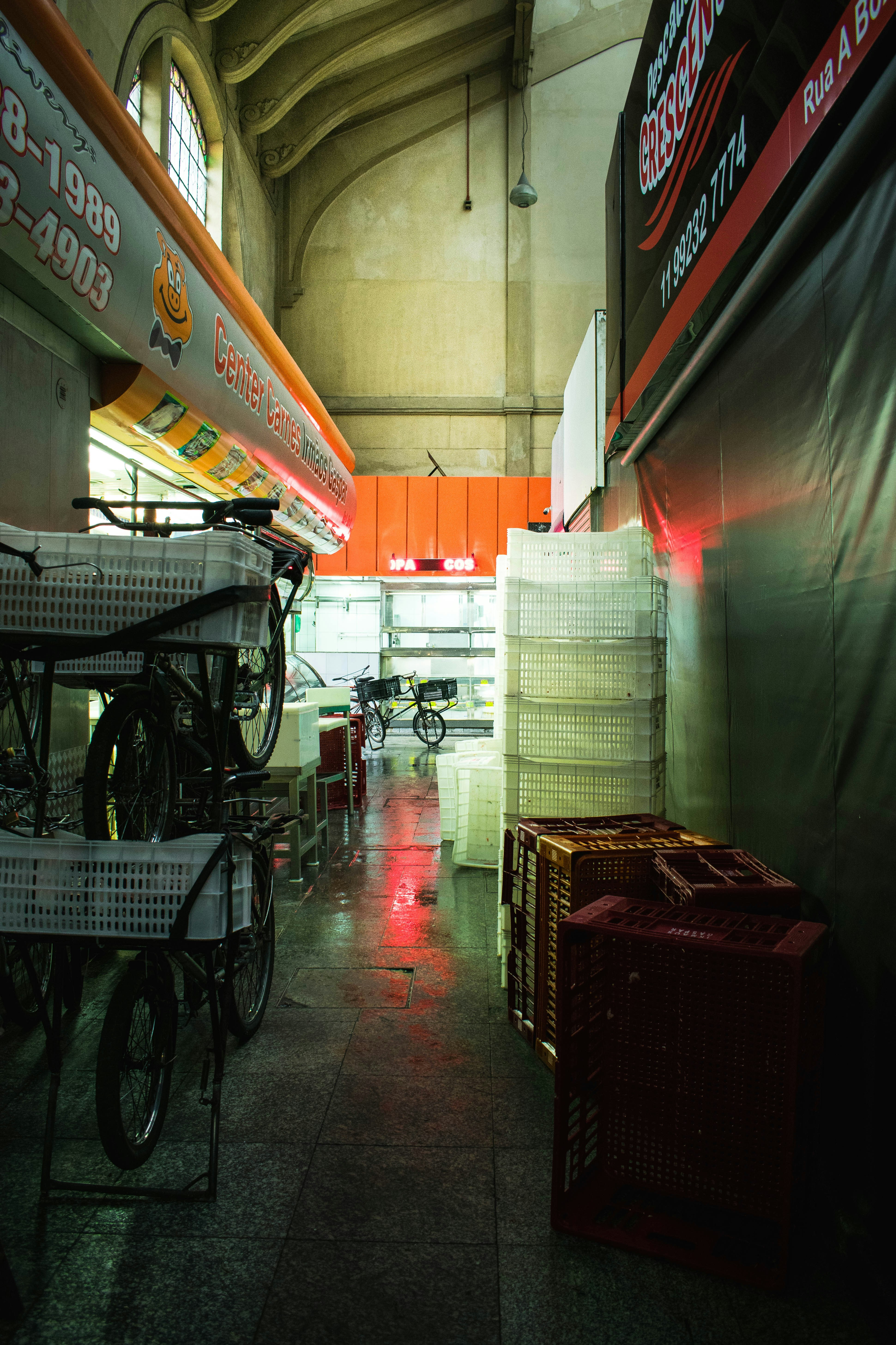 White plastic crate inside building photo – Free Building Image on Unsplash