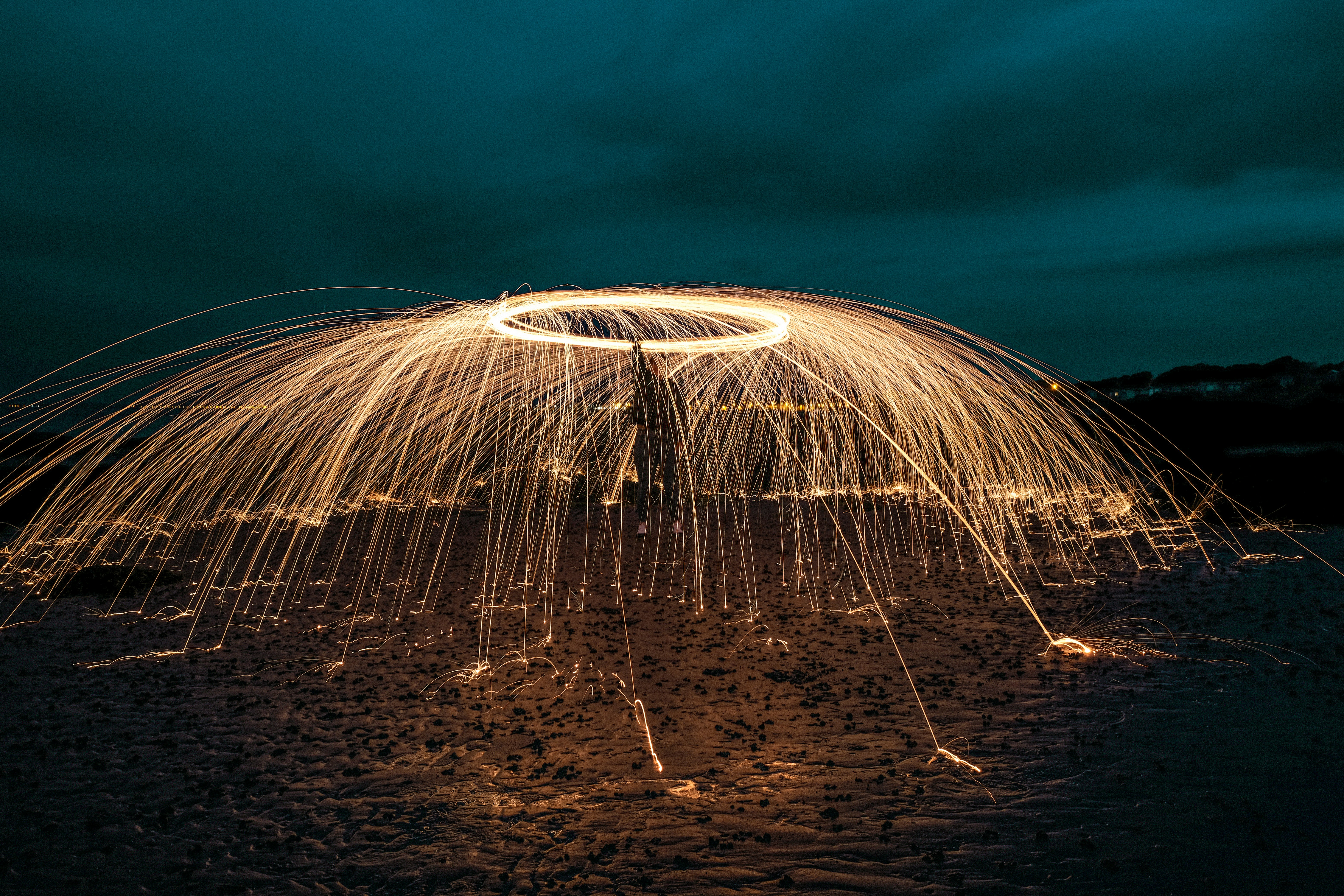 Person holding firecracker during nighttime photo – Free Ballywalter ...