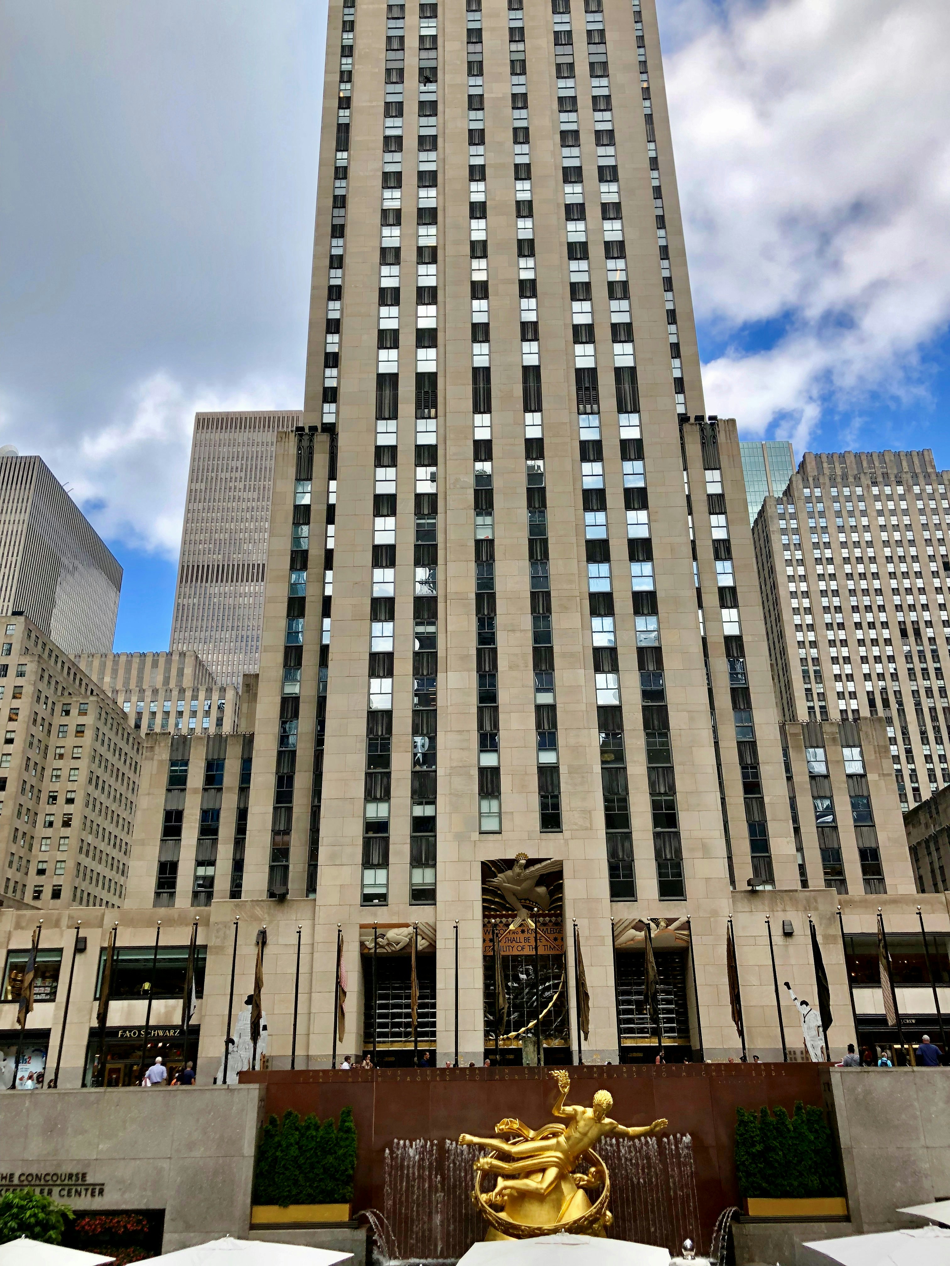 concrete buildings during daytime