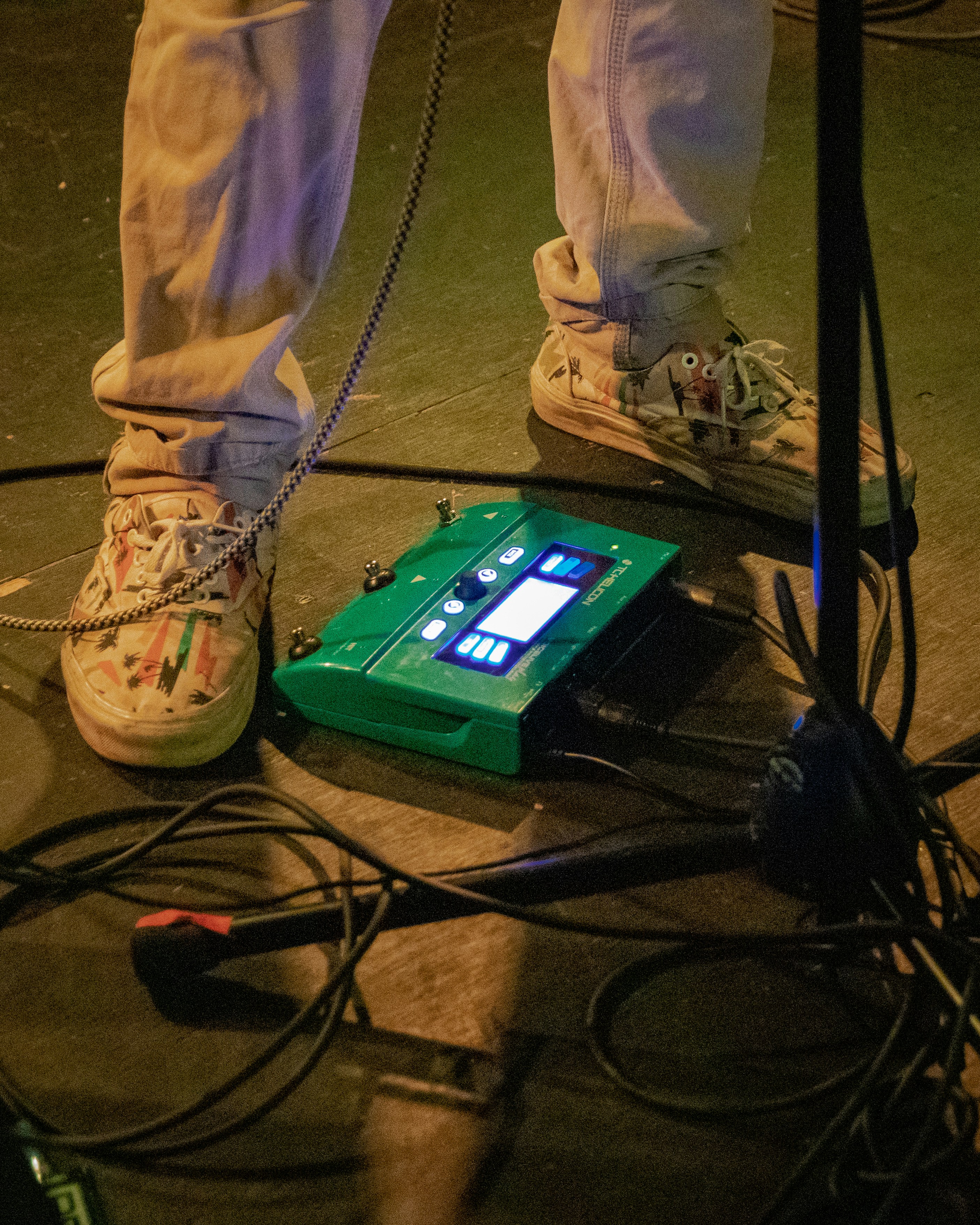 I don't remember a great story for this one but I like this guys shoes, maybe that's all there was to this one? Some cool shoes.