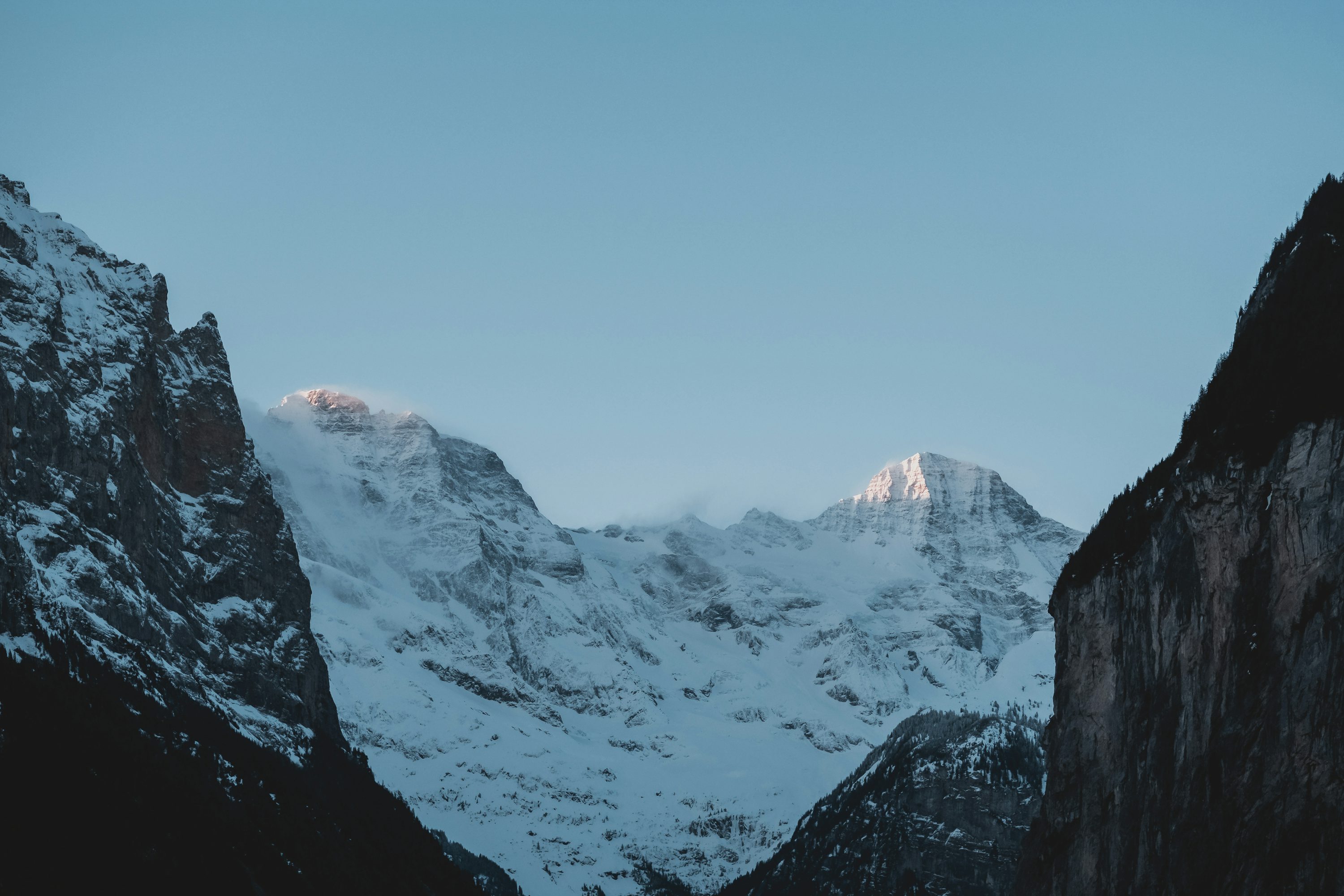 Snow covered mountain during daytime photo – Free Lauterbrunnen Image ... Snow covered mountain during daytime photo – Free Lauterbrunnen Image ...