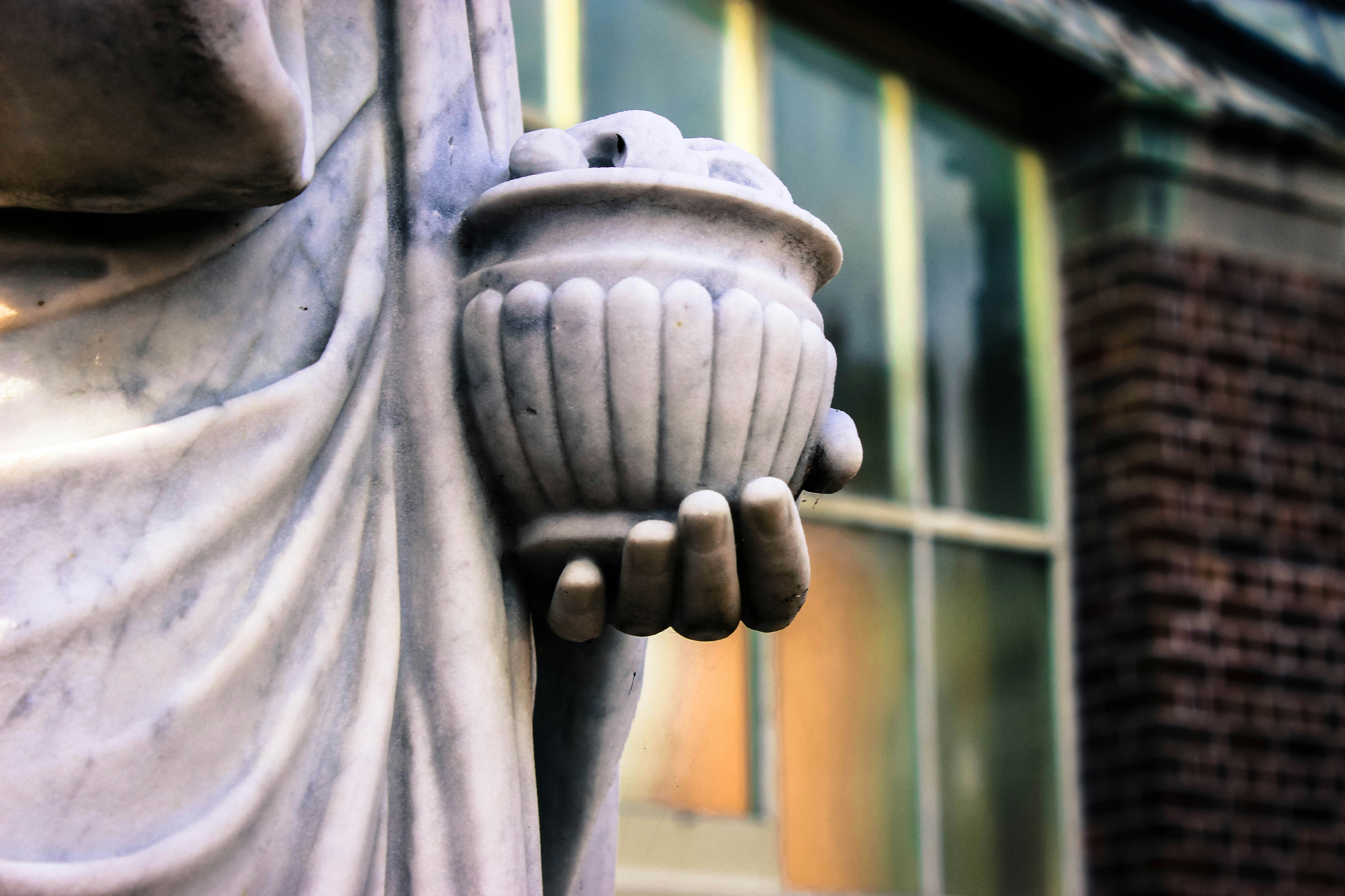 Stone Guardian with a Grasp on Quiet History