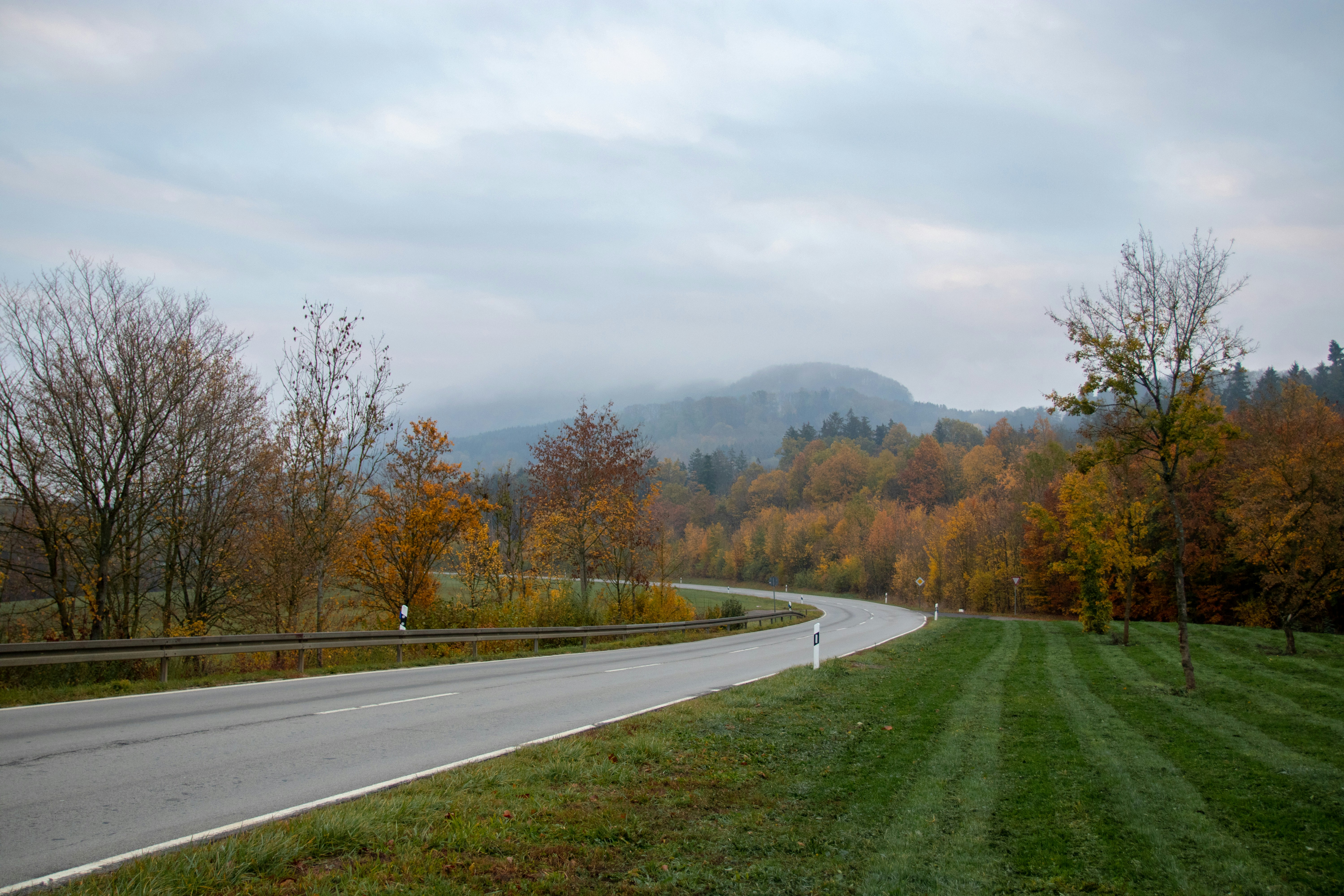 Photography of empty road during daytime photo – Free Fall Image on ...
