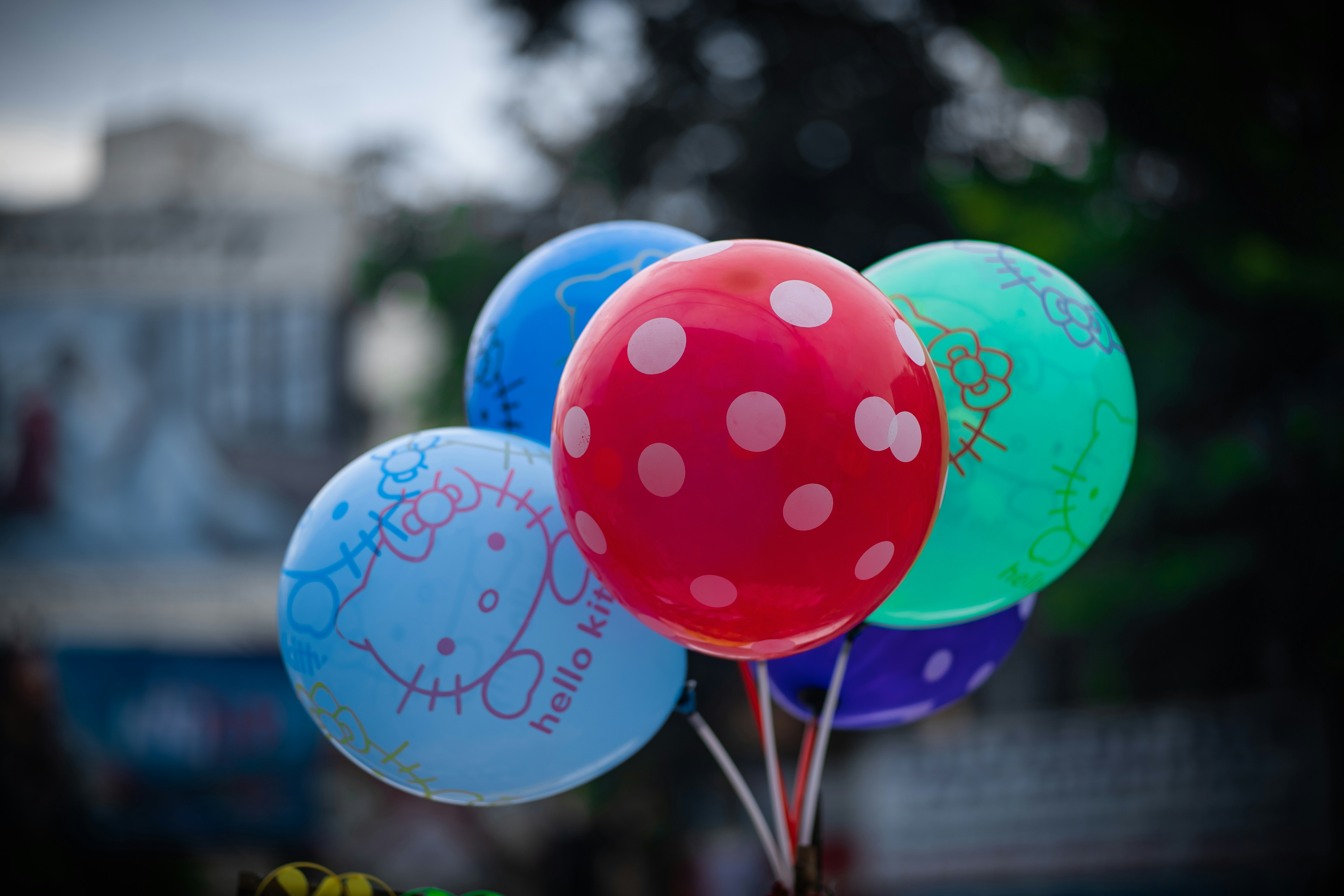 Globos de colores variados foto – Imagen de Pelota gratuita en Unsplash
