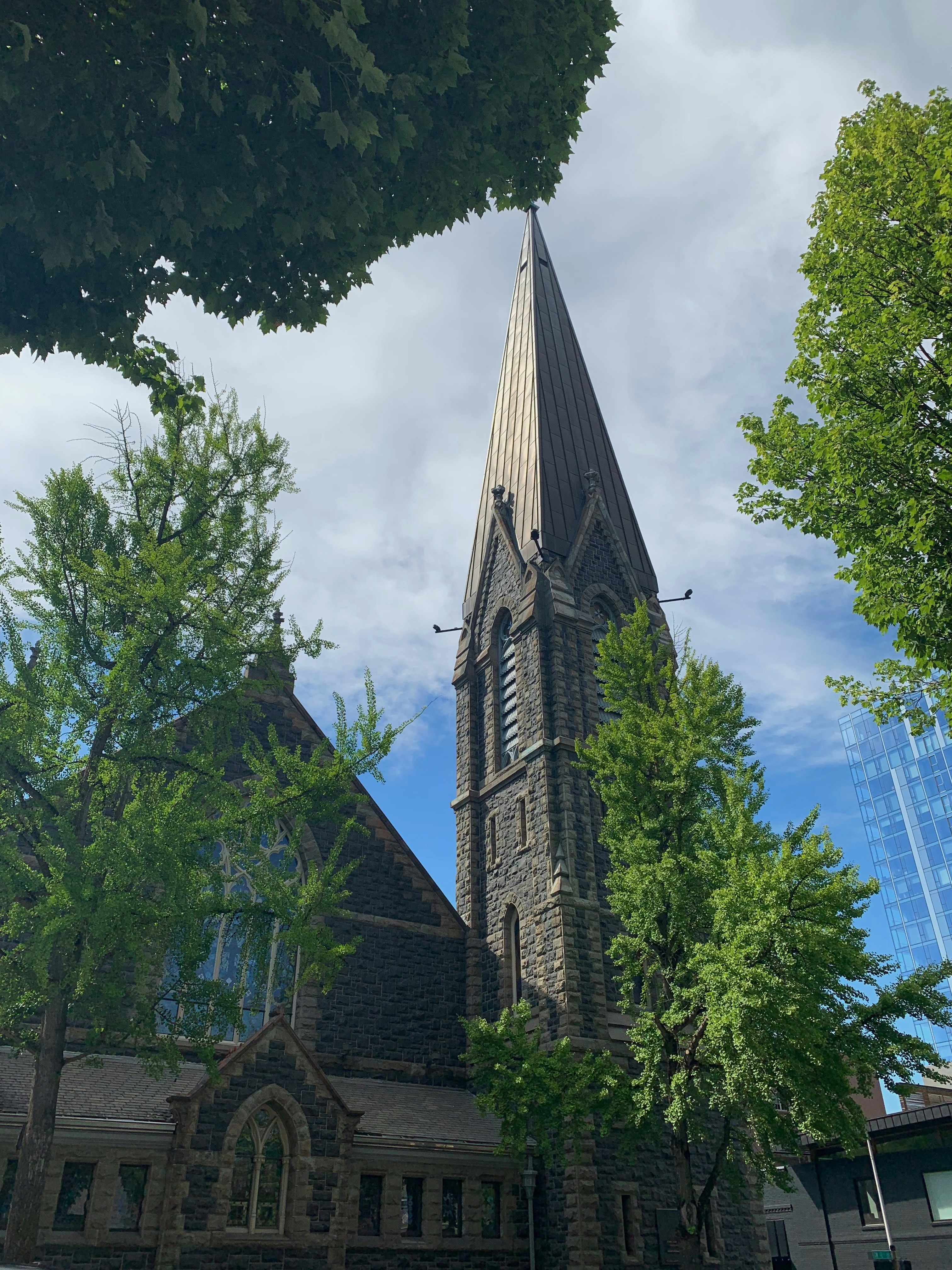 Gray church during daytime photo – Free Blue Image on Unsplash