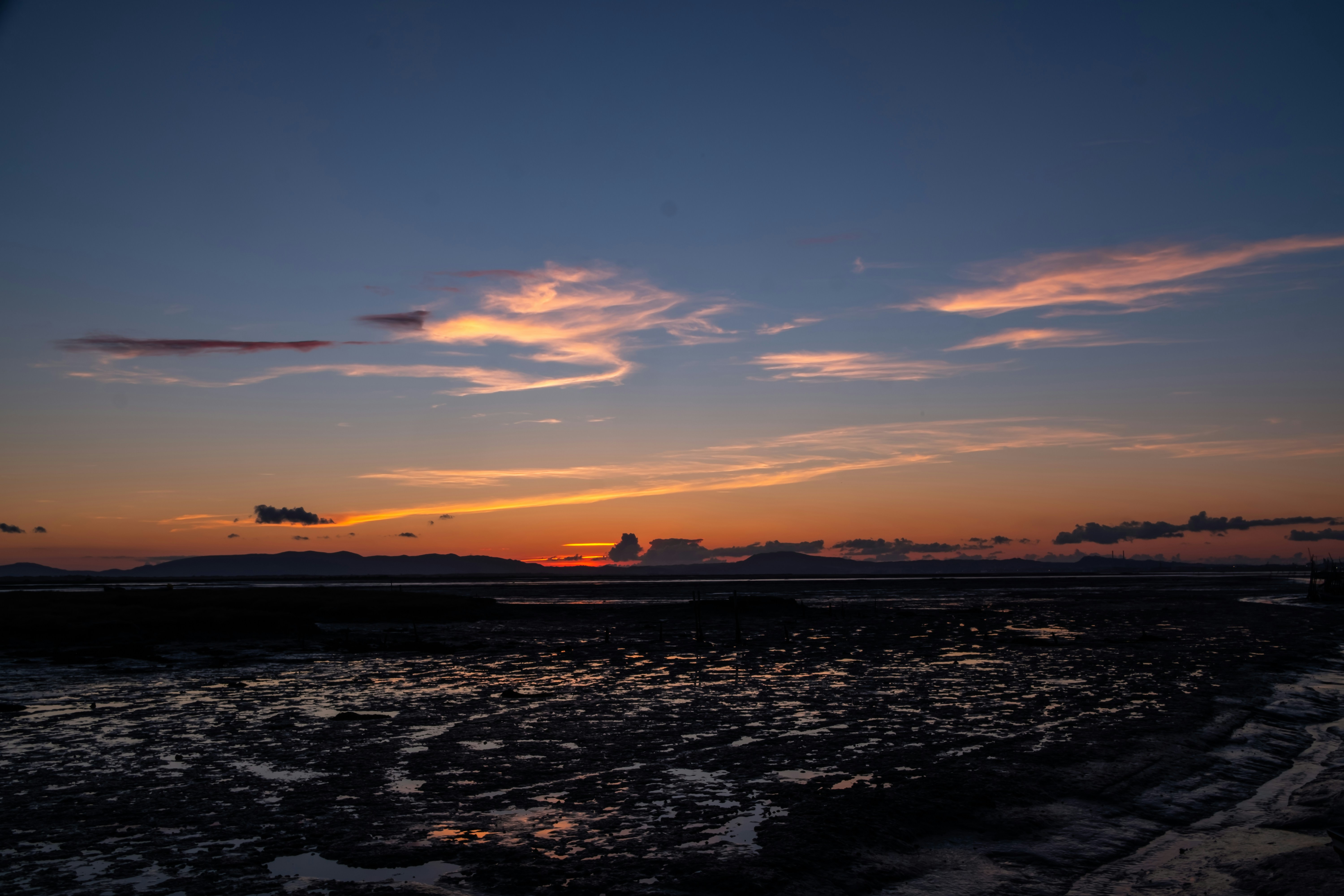 Landscape photo of a rocky plain at sunset photo – Free Nature Image on ...