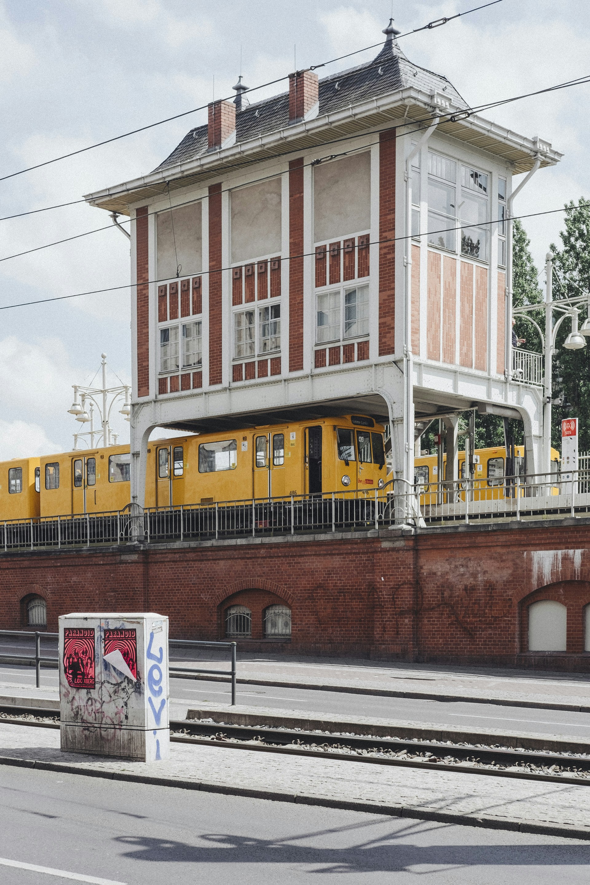 Two yellow trains on railroad during daytime photo – Free Train Image ...