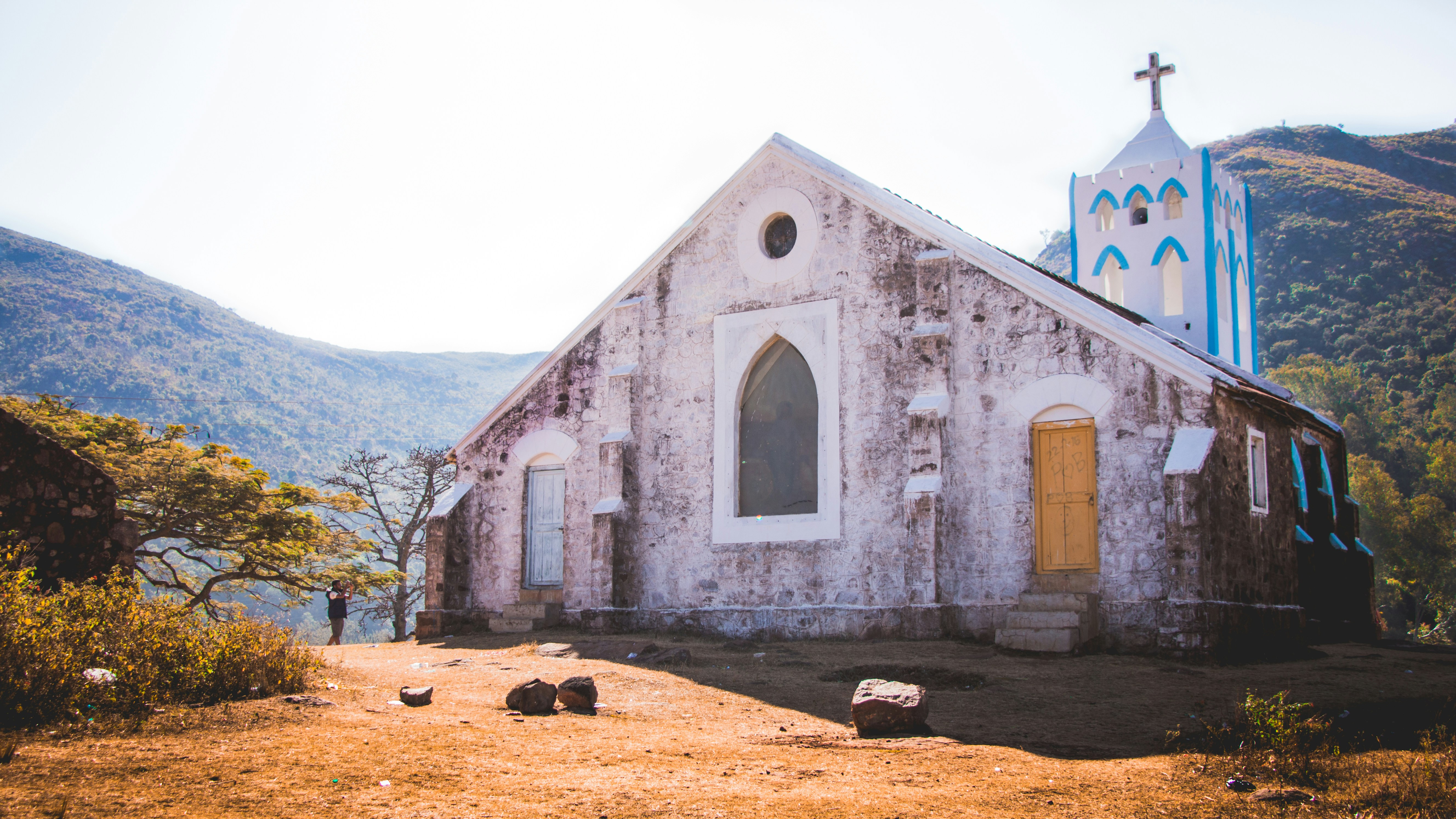 White and blue church building photo – Free Building Image on Unsplash