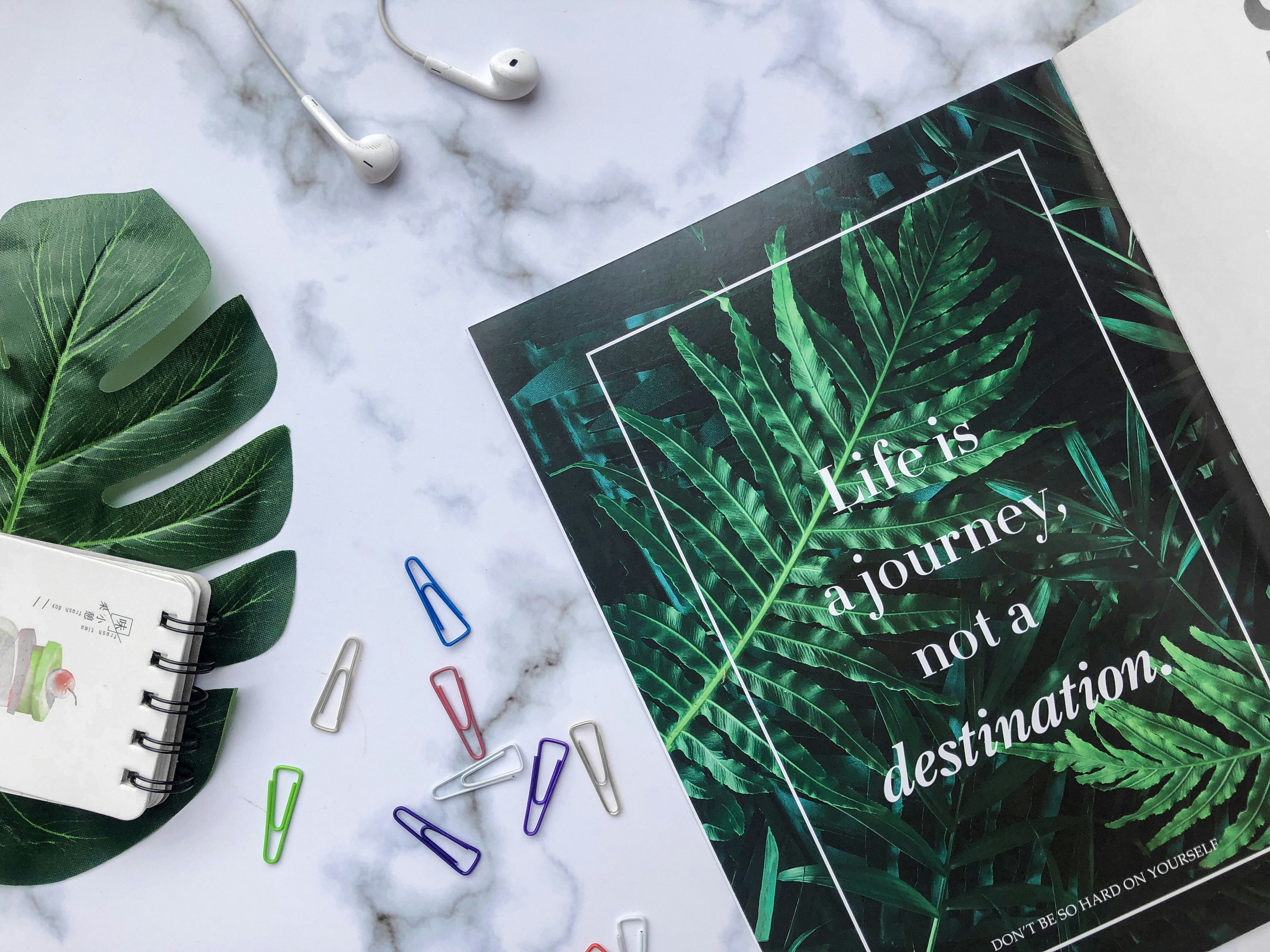 Life is a Journey, Not a Destination book photo – Free Flatlay Image on ...