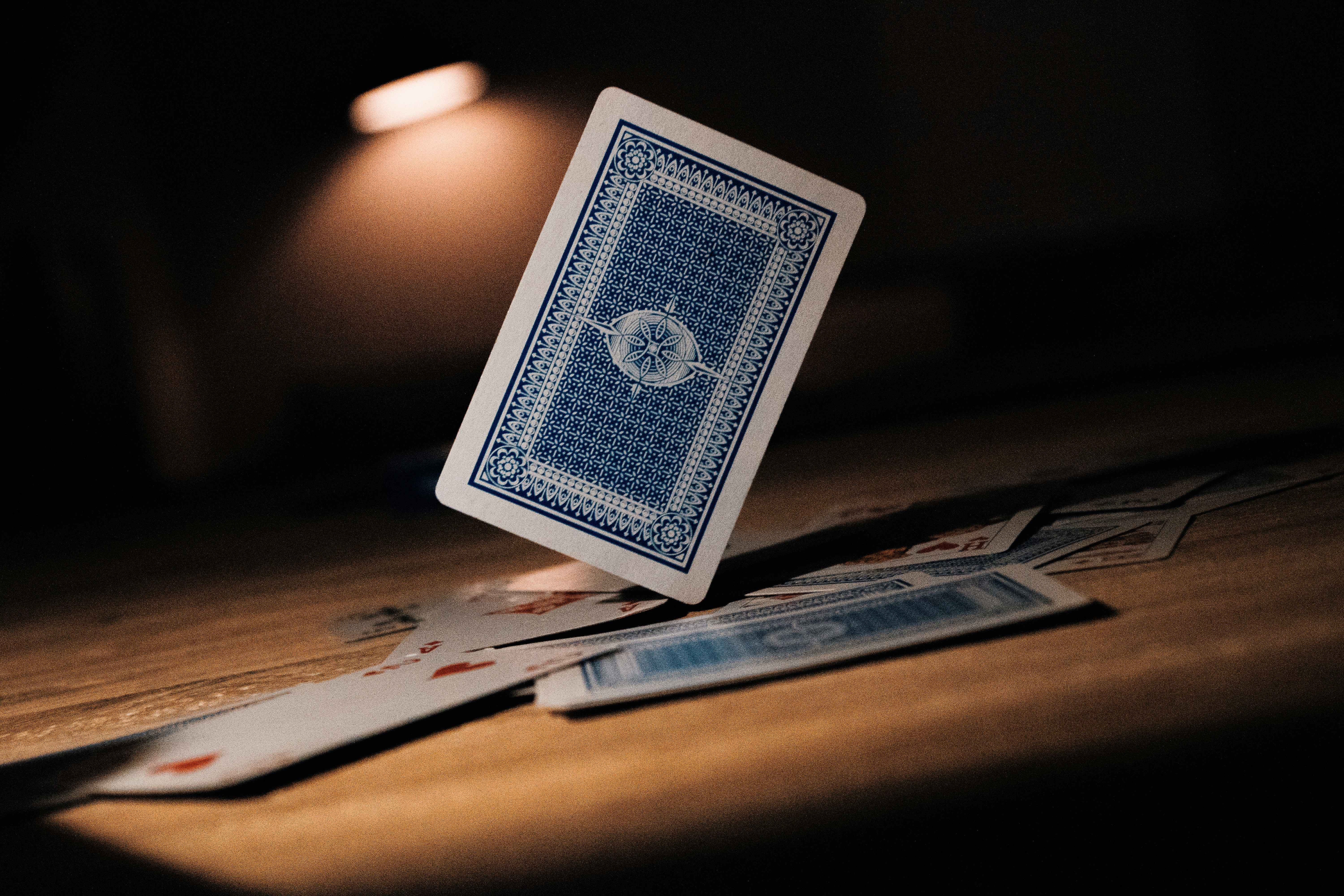 Blue playing card illustration photo – Free Grey Image on Unsplash