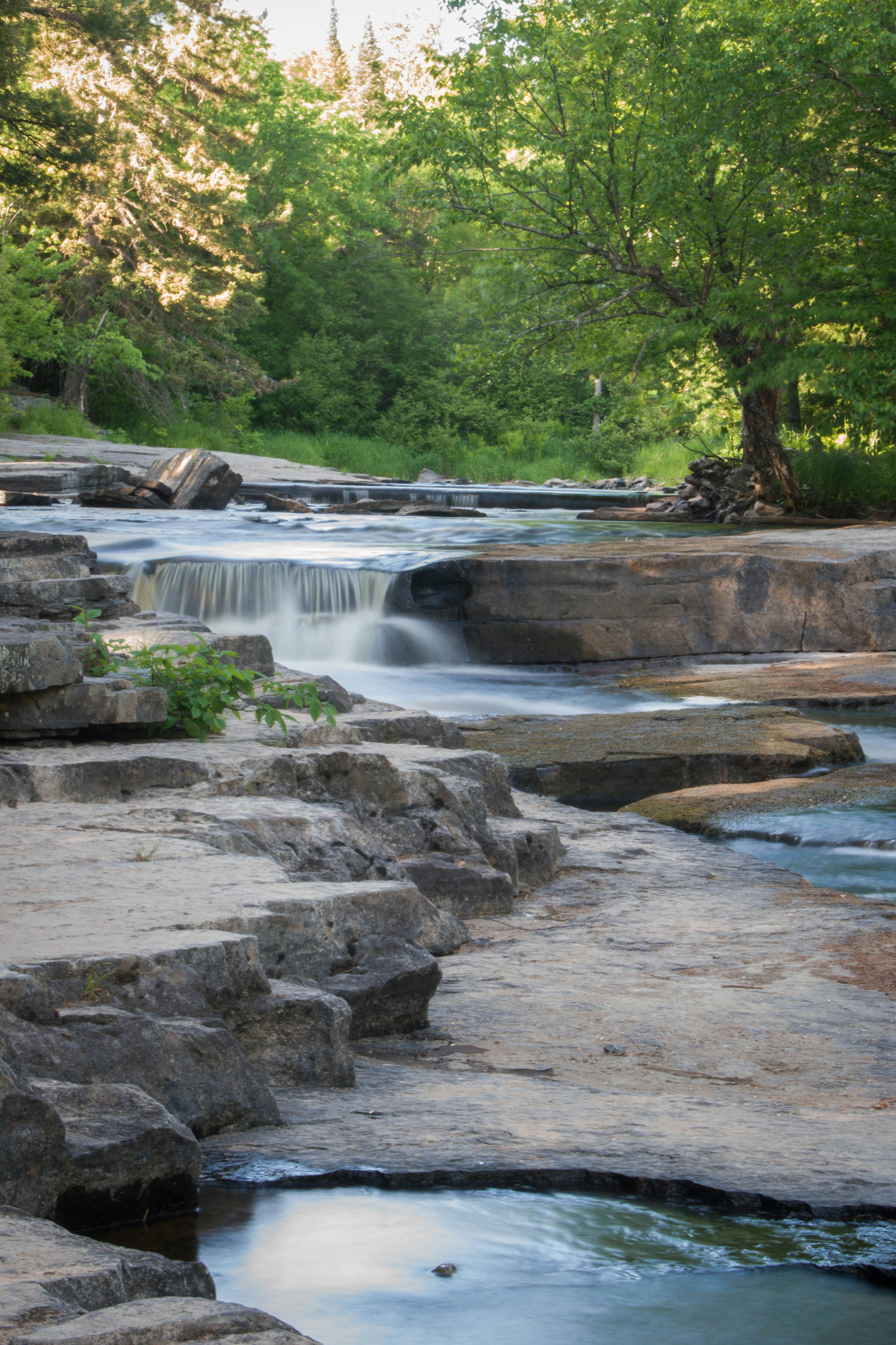waterfalls during daytime