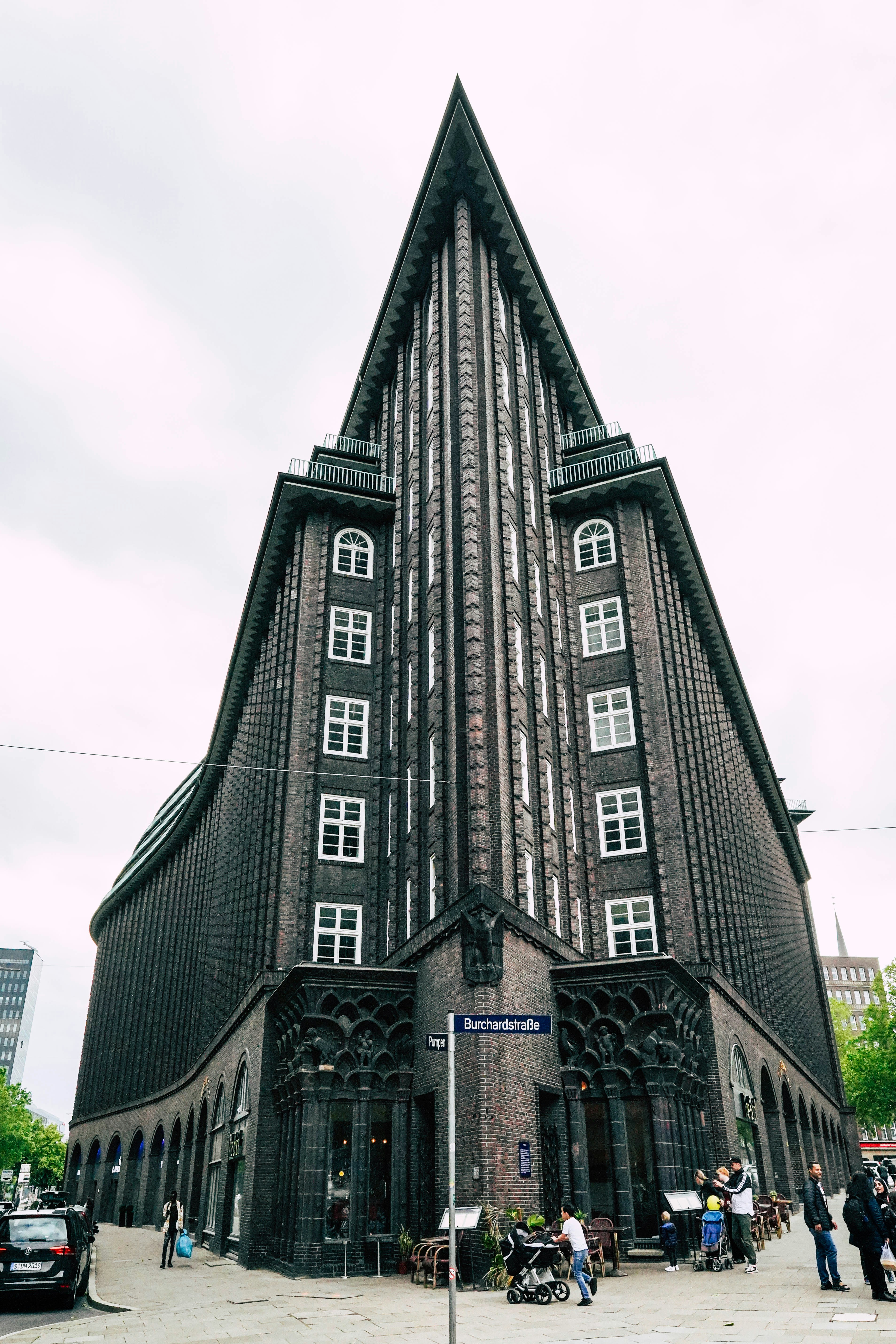 Brick Spear: The Sharp Gable of Hamburg's Chilehaus