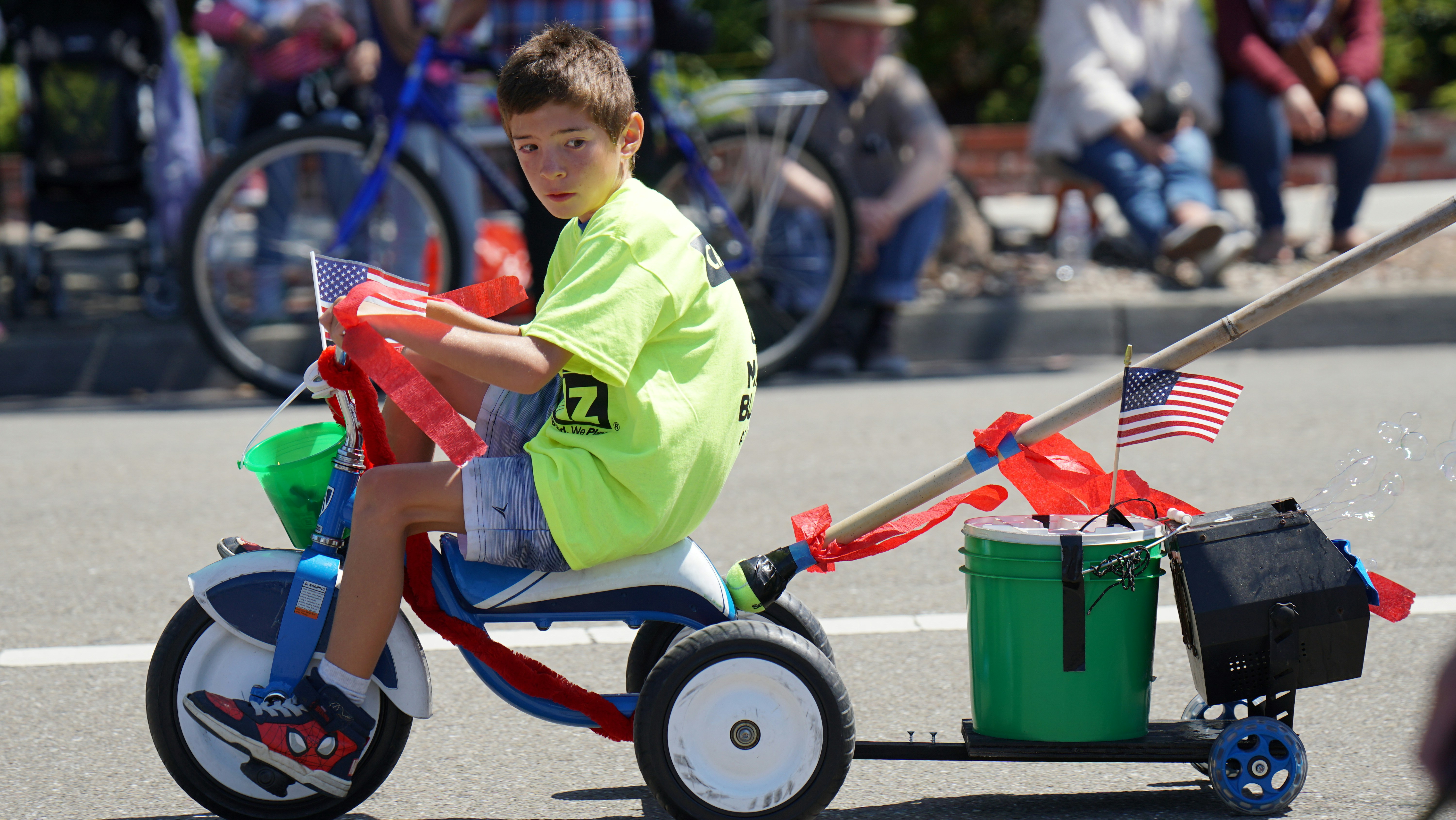 Kid riding a three-wheeled bike during daytime photo – Free Wheel Image ...