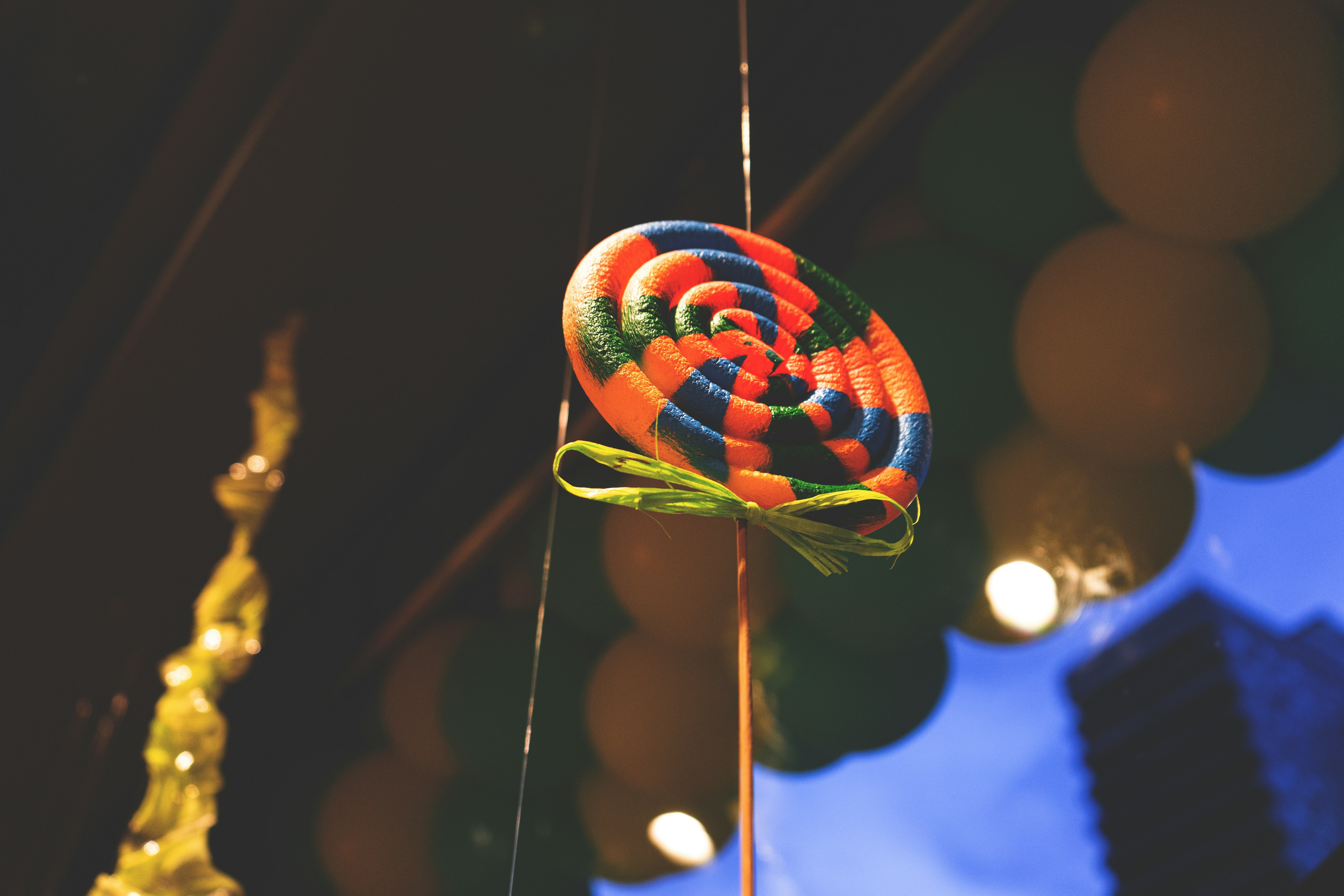 Candy Spiral in a Night Parade