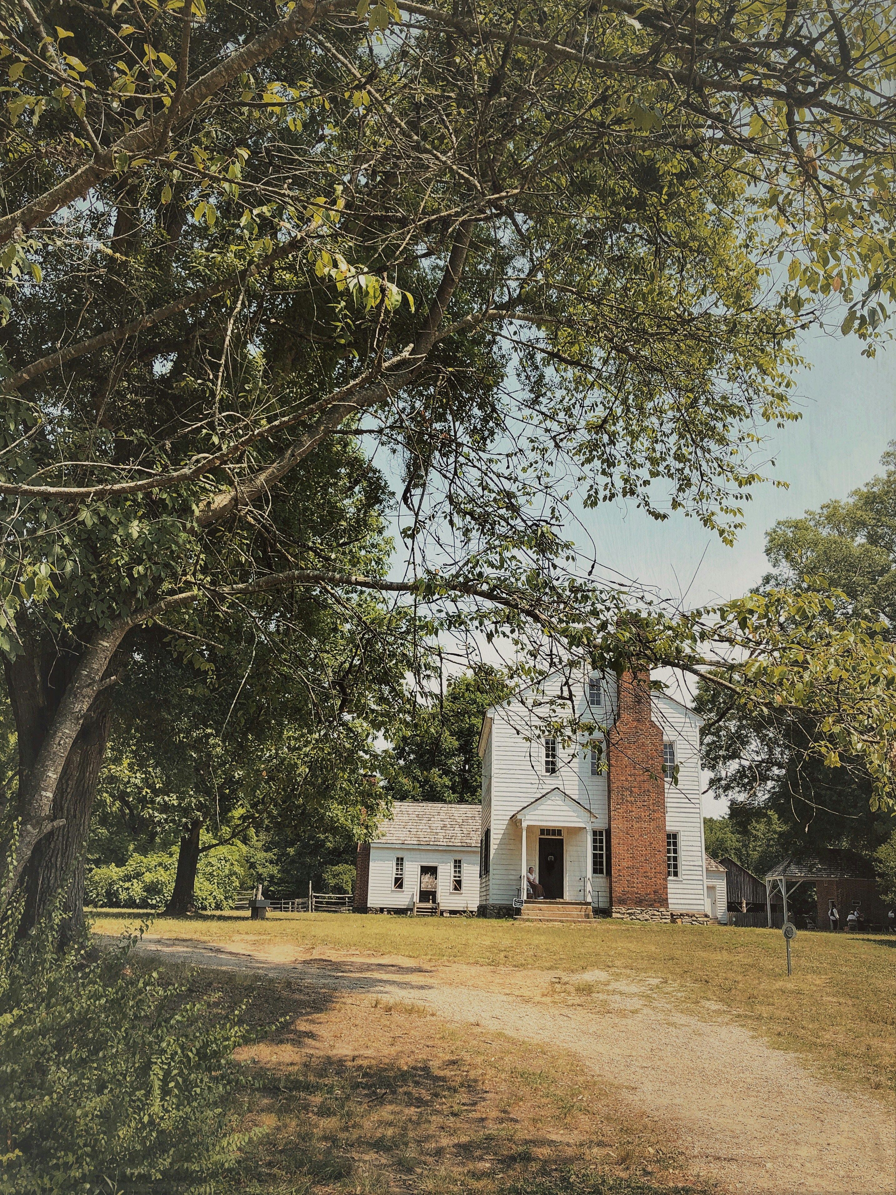Church with trees on sides photo – Free 5235 sample rd Image on Unsplash